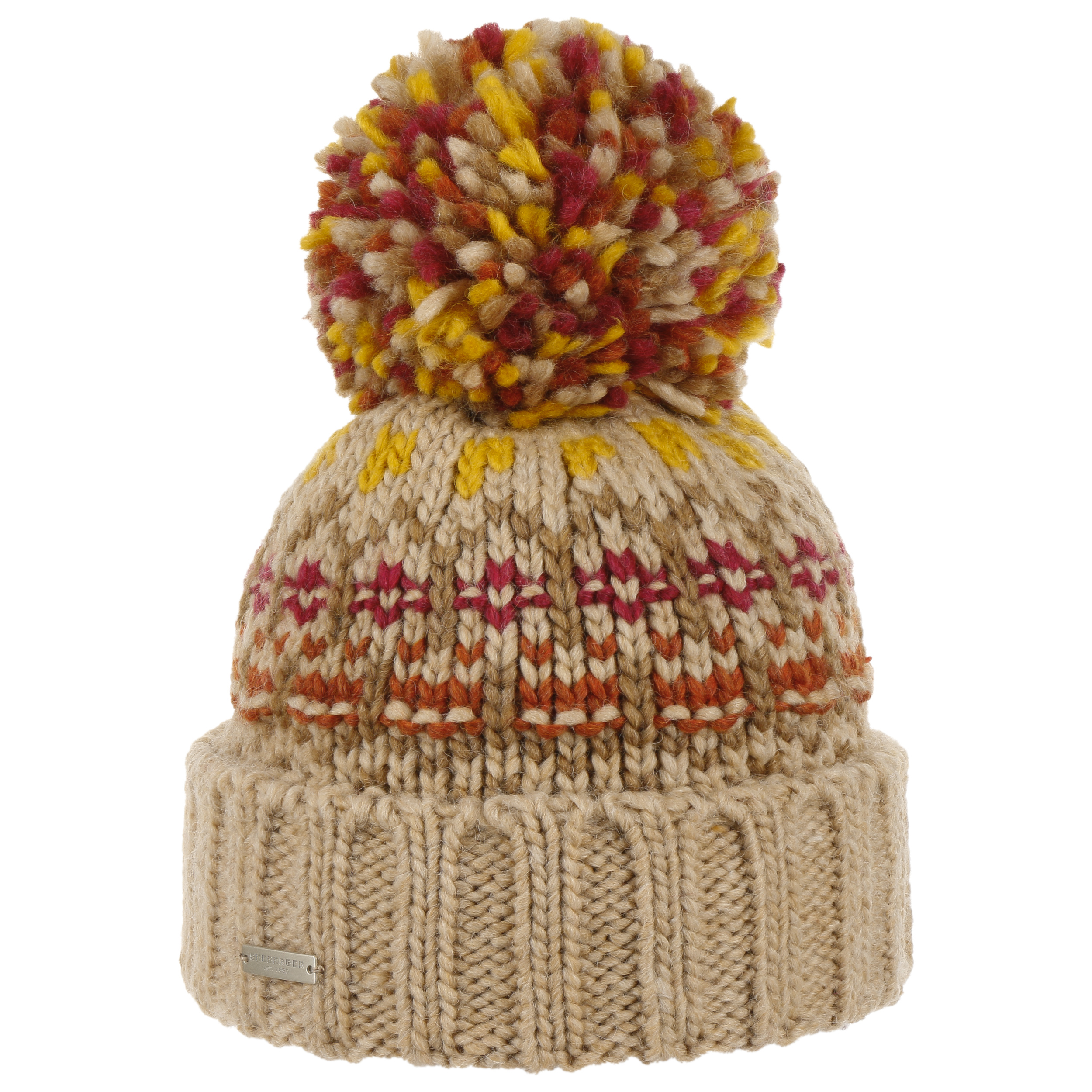 Salova Beanie with Cuff by Seeberger --> Shop Hats, Beanies & Caps ...