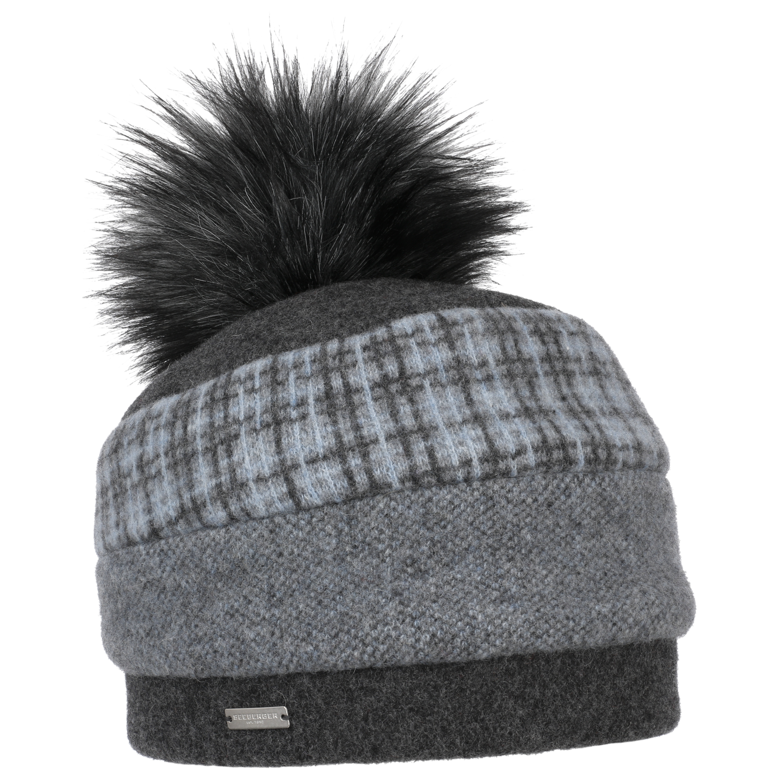 Samilla Bobble Hat by Seeberger --> Shop Hats, Beanies & Caps online ...