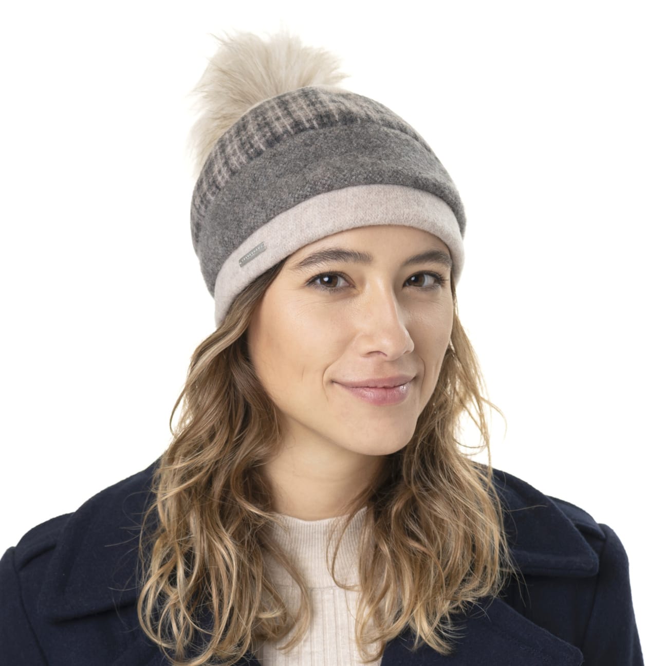 Samilla Bobble Hat by Seeberger --> Shop Hats, Beanies & Caps online ...