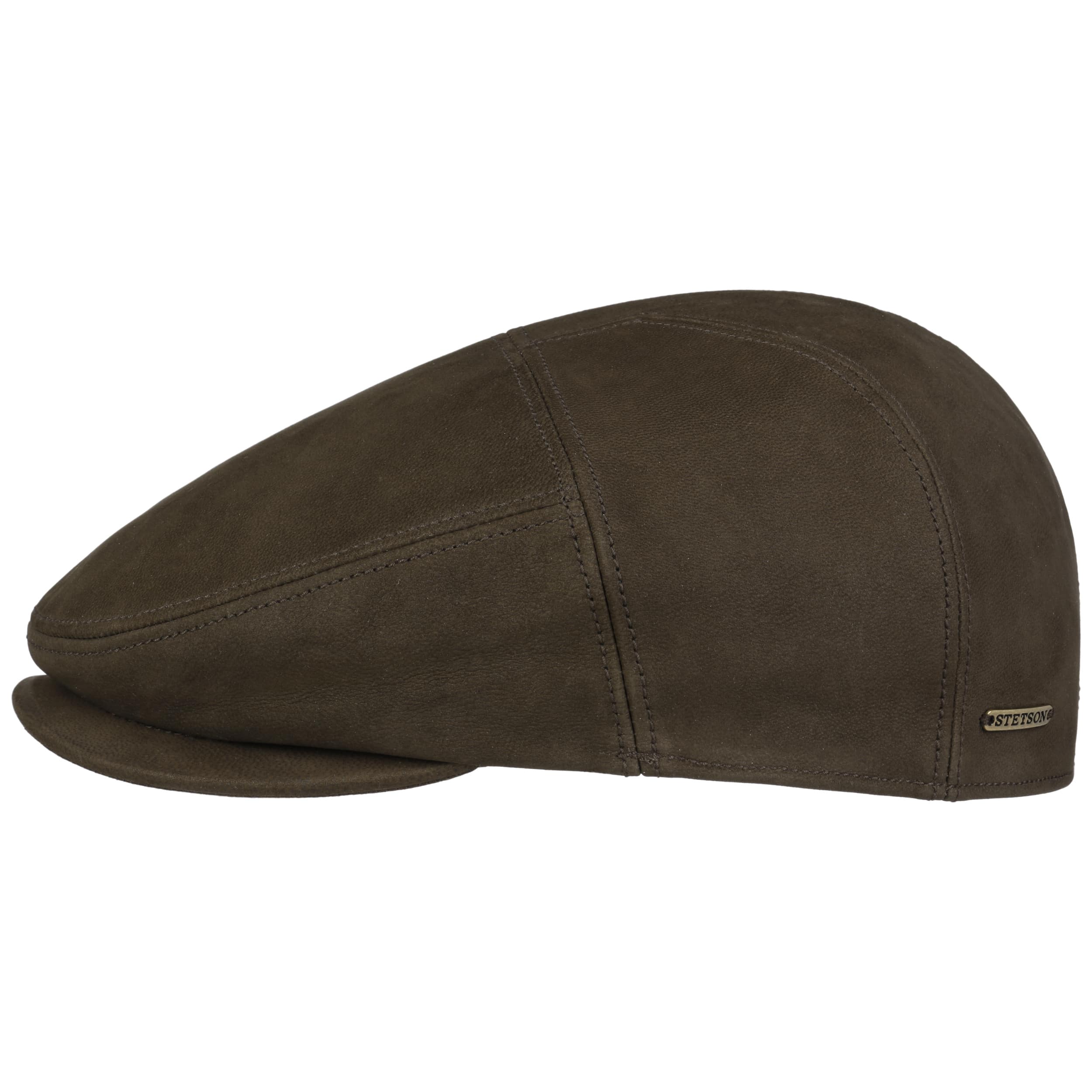 Sheepskin Driver Flat Cap by Stetson - 159,00