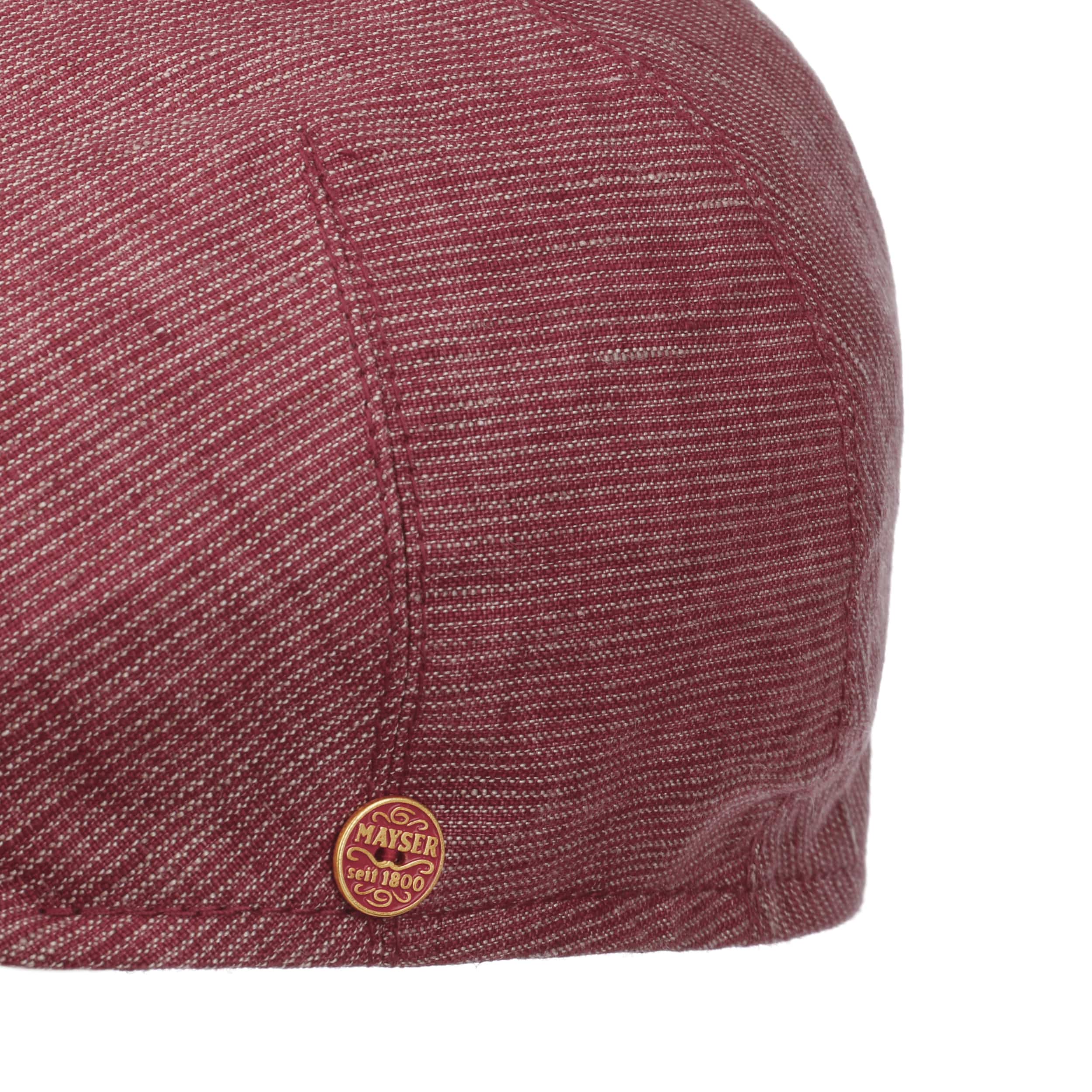 Sidney Linen Stripes Flat Cap by Mayser --> Shop Hats, Beanies & Caps ...