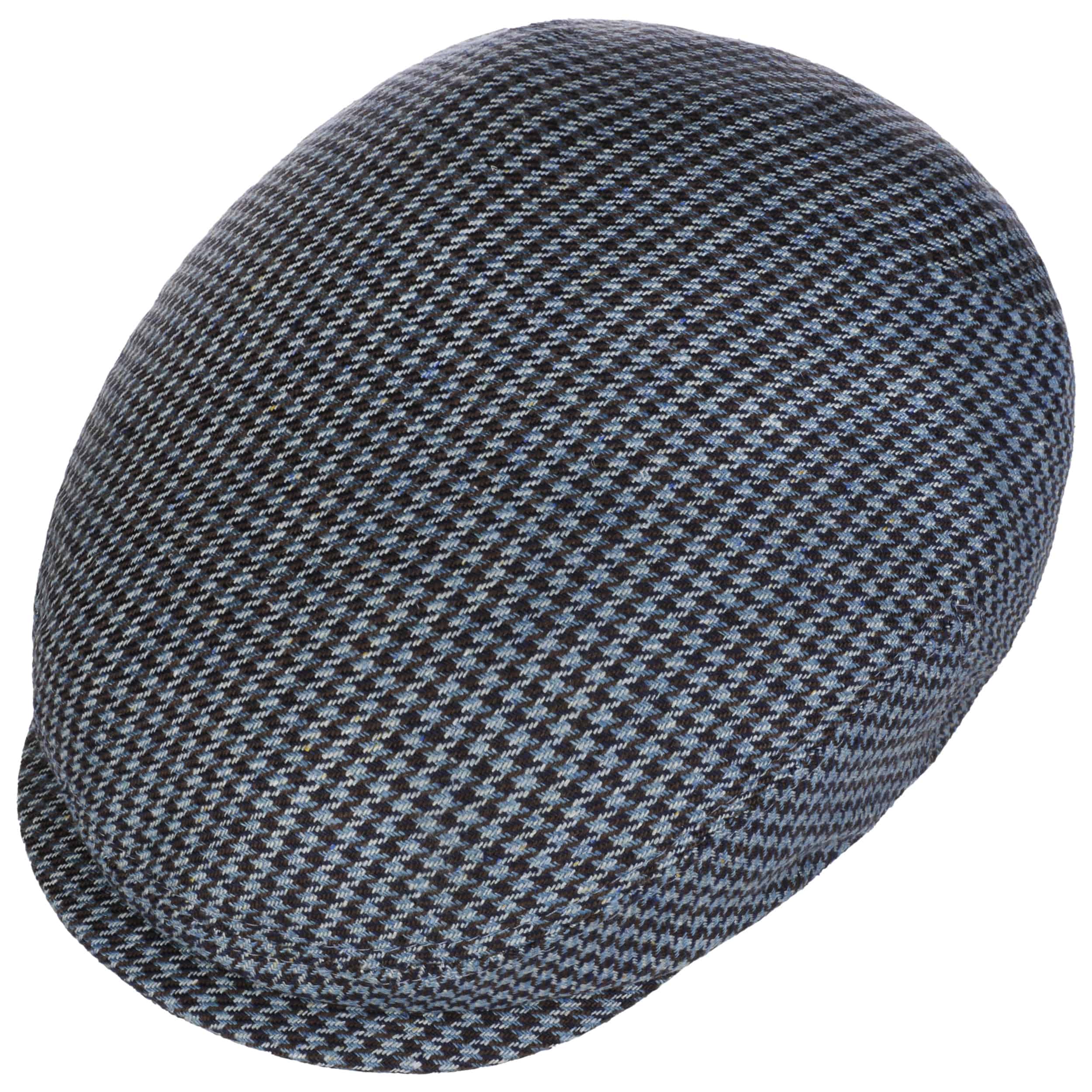 Silk Houndstooth Driver Flat Cap by Stetson --> Shop Hats, Beanies ...