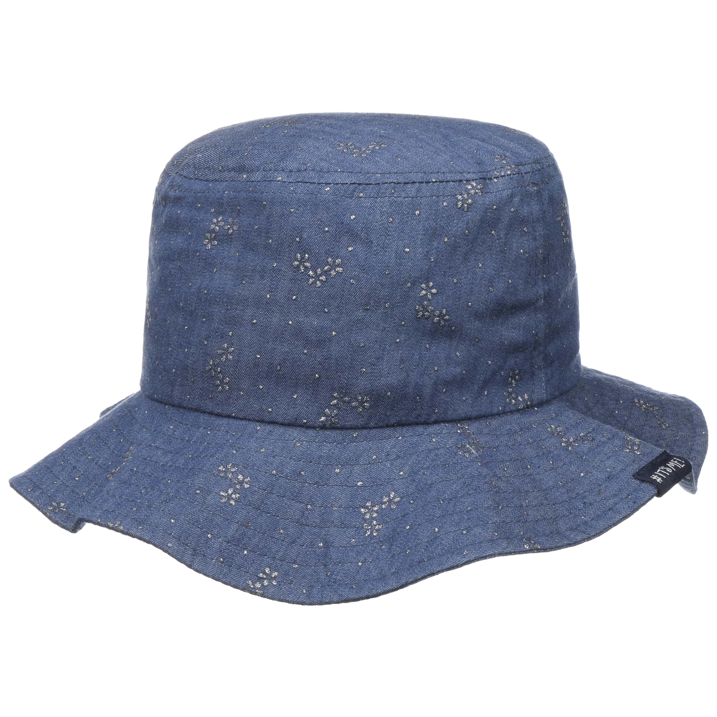 Silver Flower Floppy Hat Kids Hat by maximo - 21,95