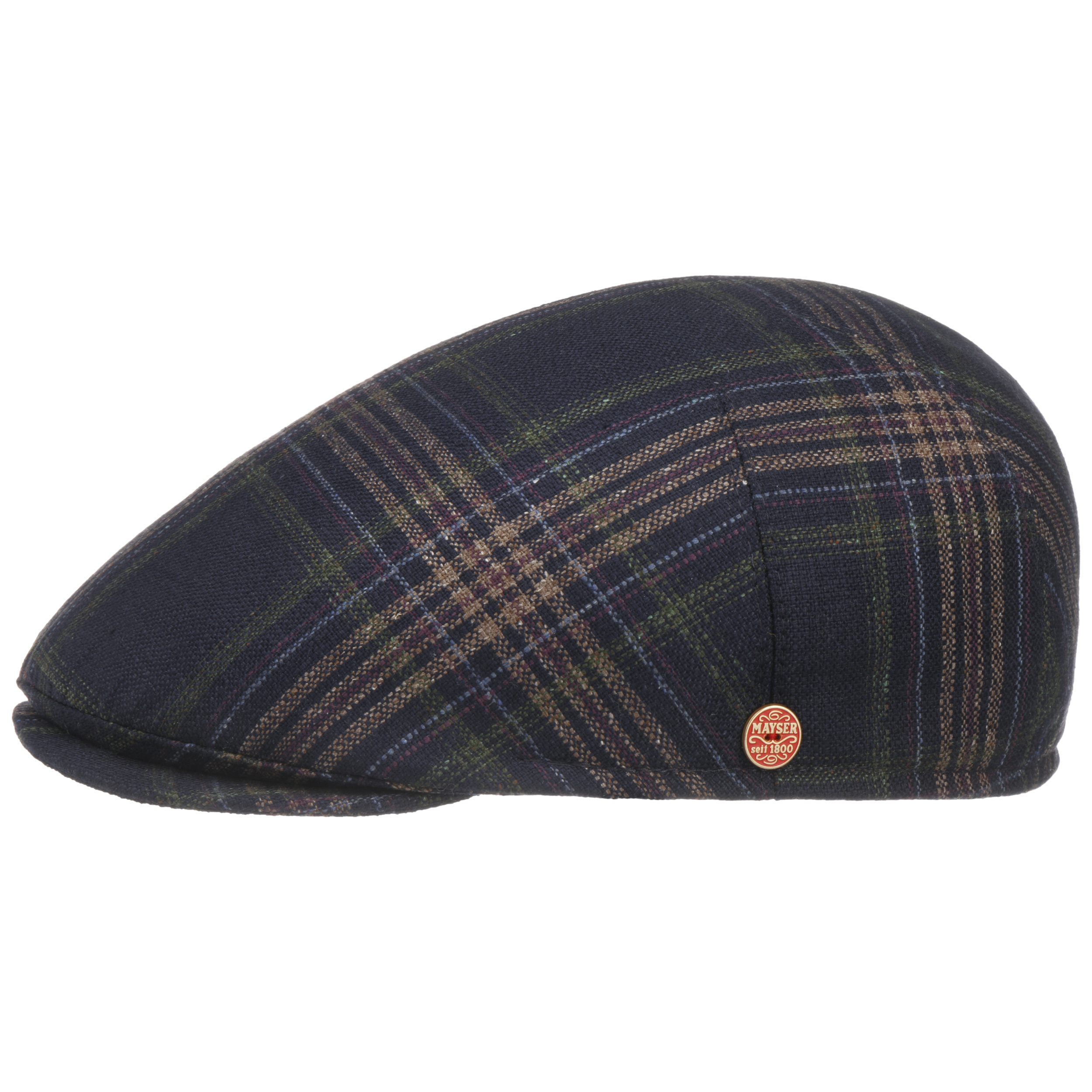 Simon Plus Flat Cap with Ear Flaps by Mayser - 93,95