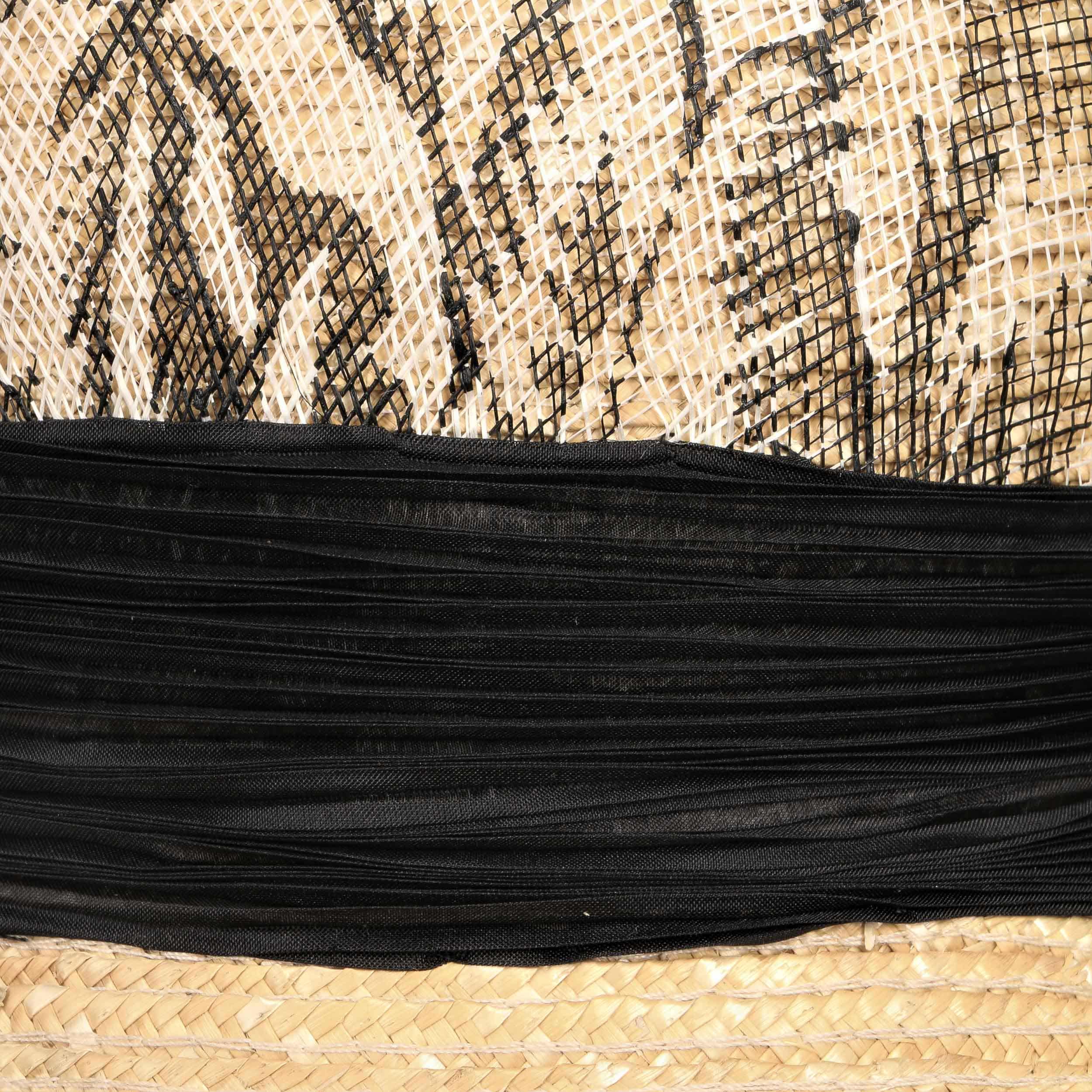 Sisal Flower Straw Hat by GREVI - 259,95