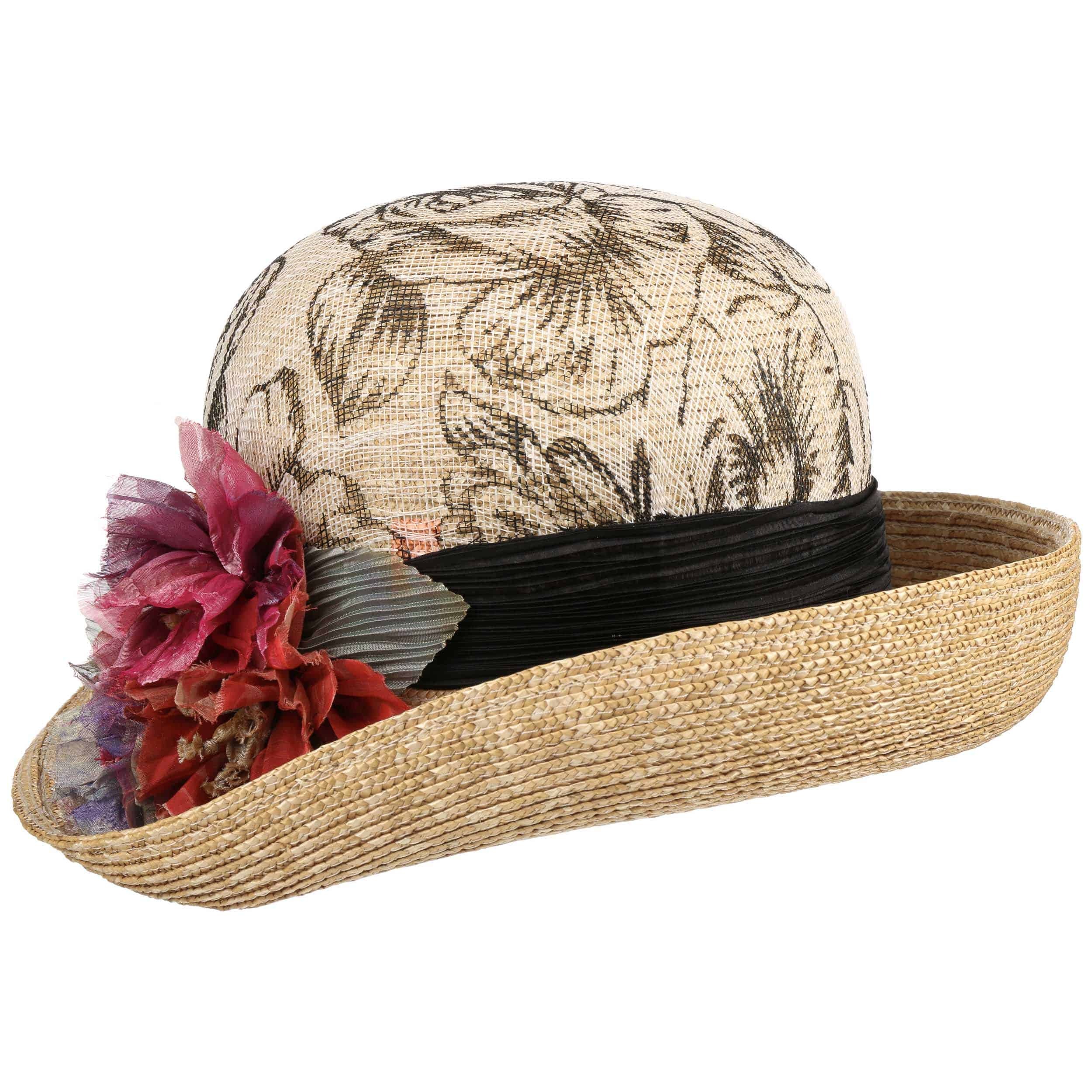Sisal Flower Straw Hat by GREVI - 259,95