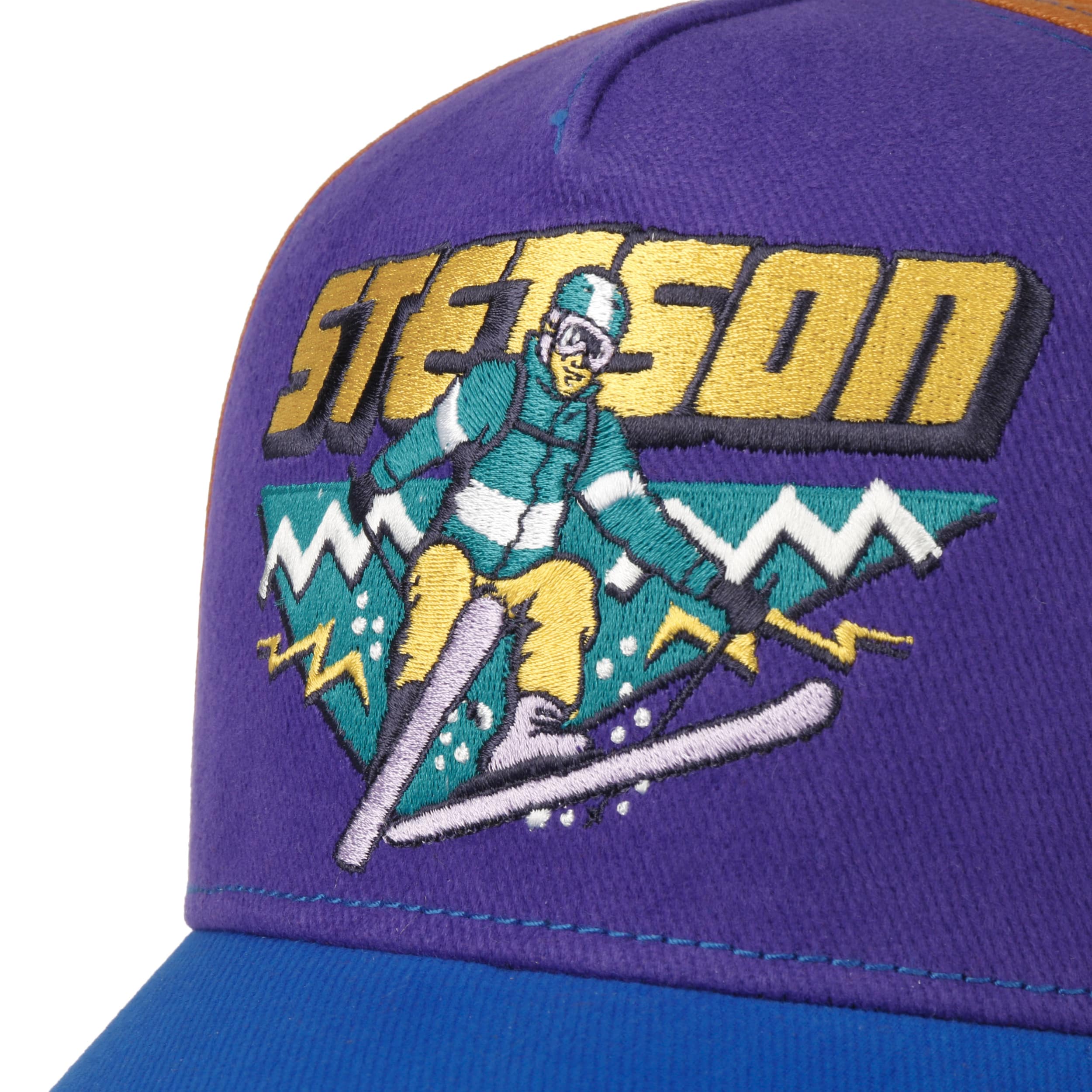 Ski Trucker Colour Block Cap by Stetson - 49,00