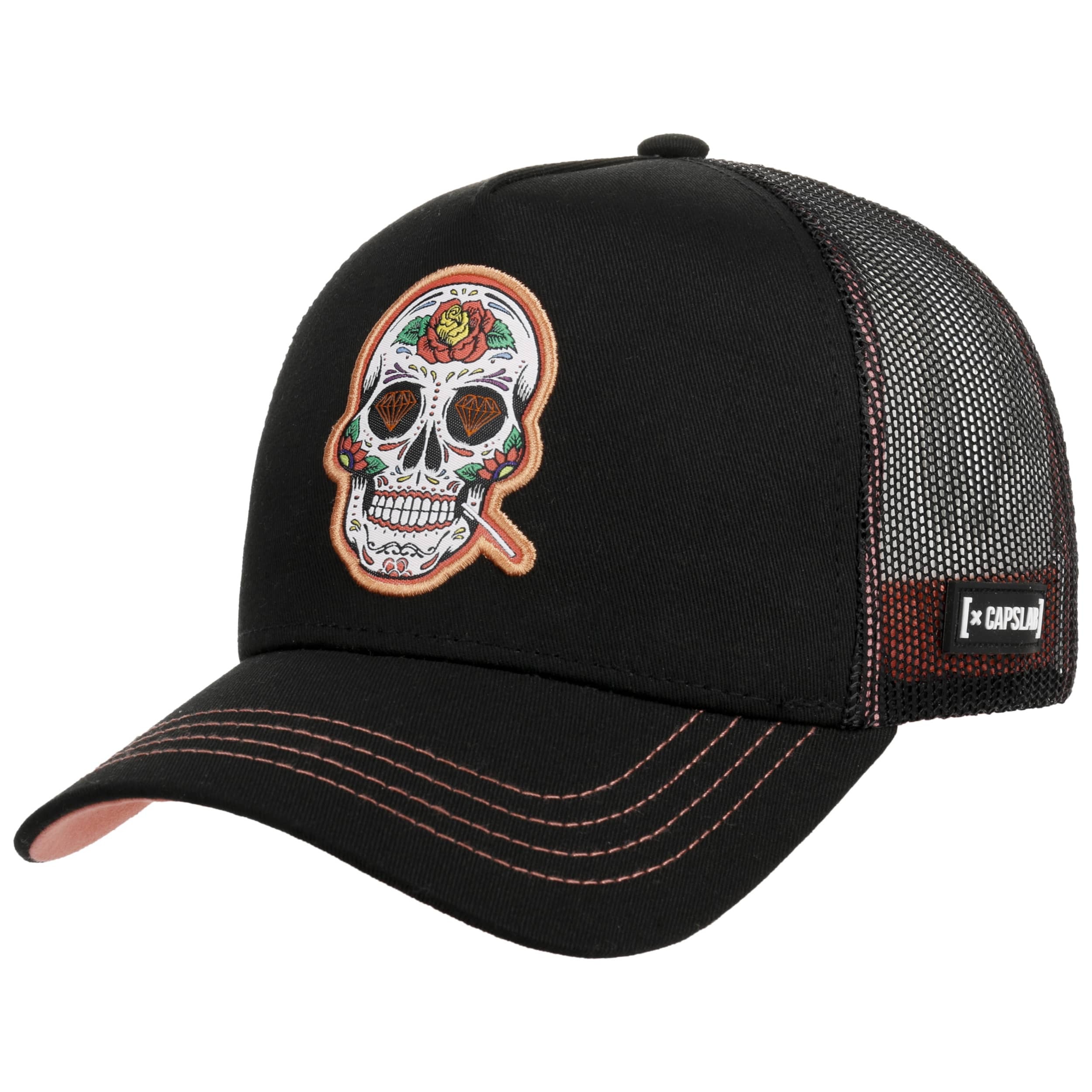 Skull Trucker Cap by Capslab - 37,95