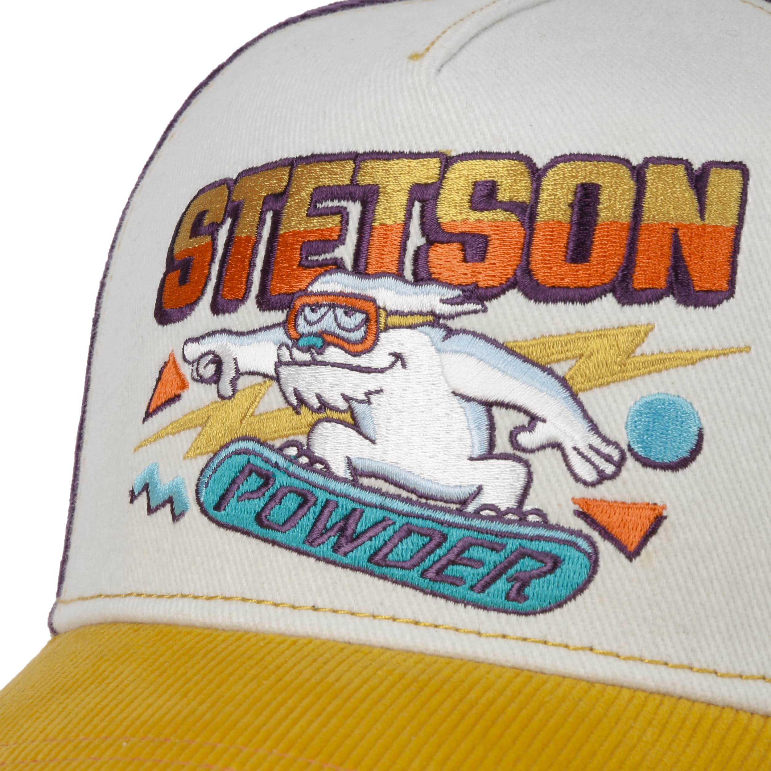 Snowboard Trucker Cotton Cap by Stetson - 49,00