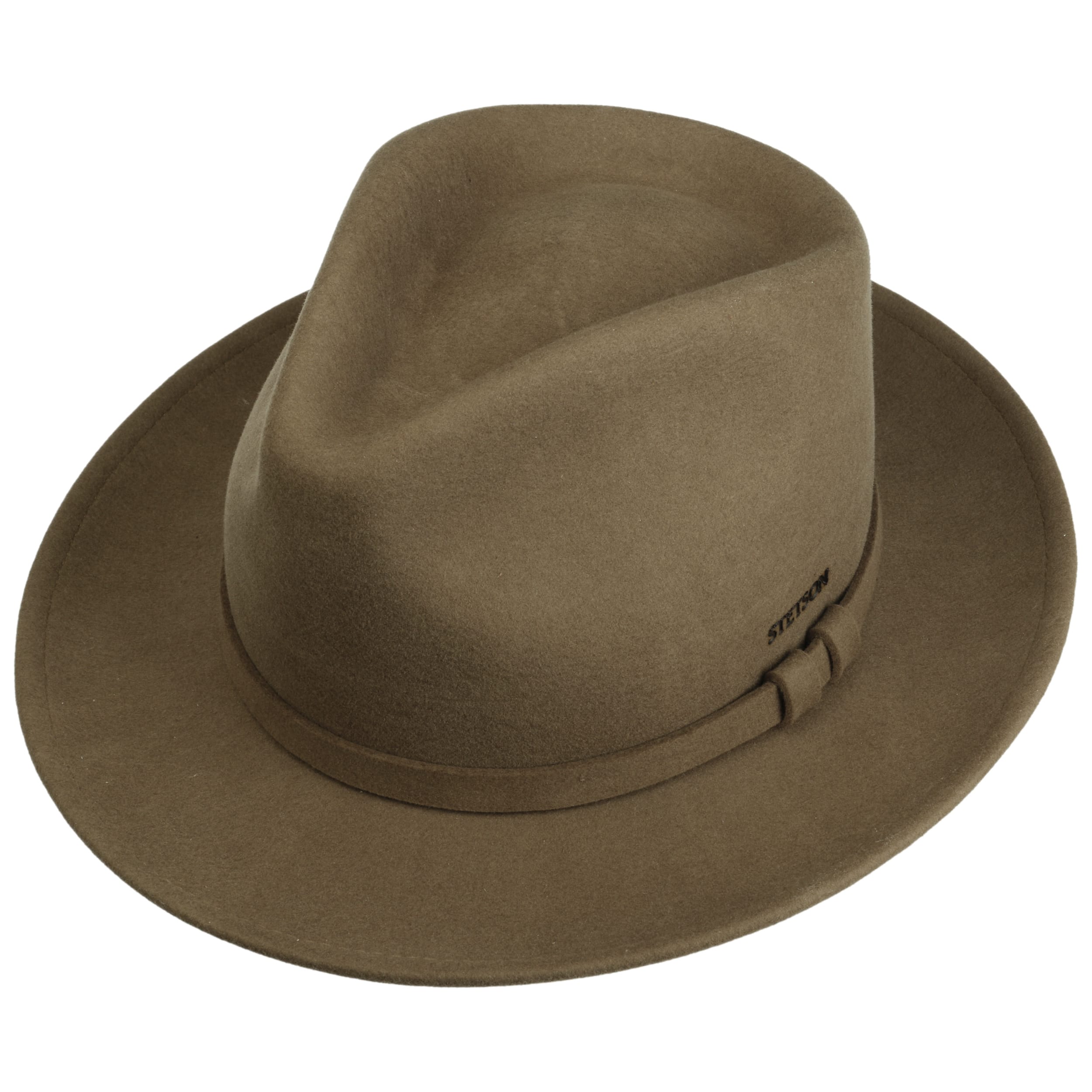 Soft Felt Fedora Hat by Stetson - 119,00