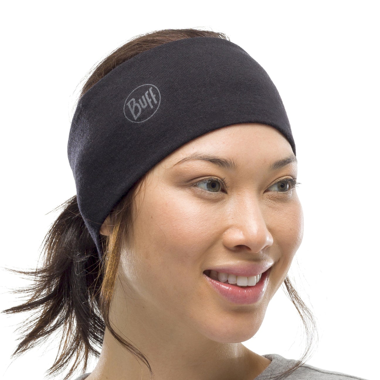 Solid Black Merino Wool Headband by BUFF - 27,95