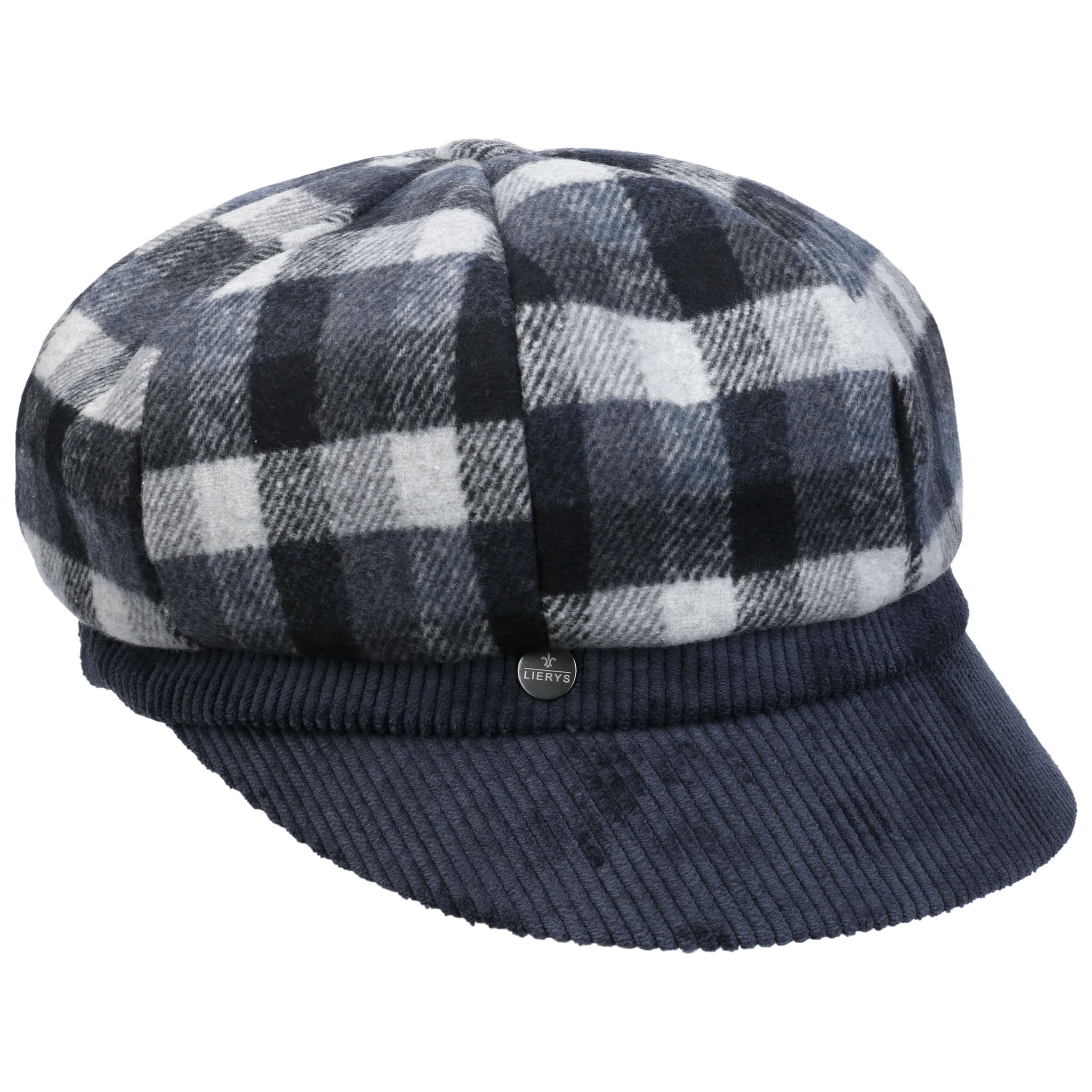 Squares Newsboy Cap by Lierys --> Shop Hats, Beanies & Caps online ...