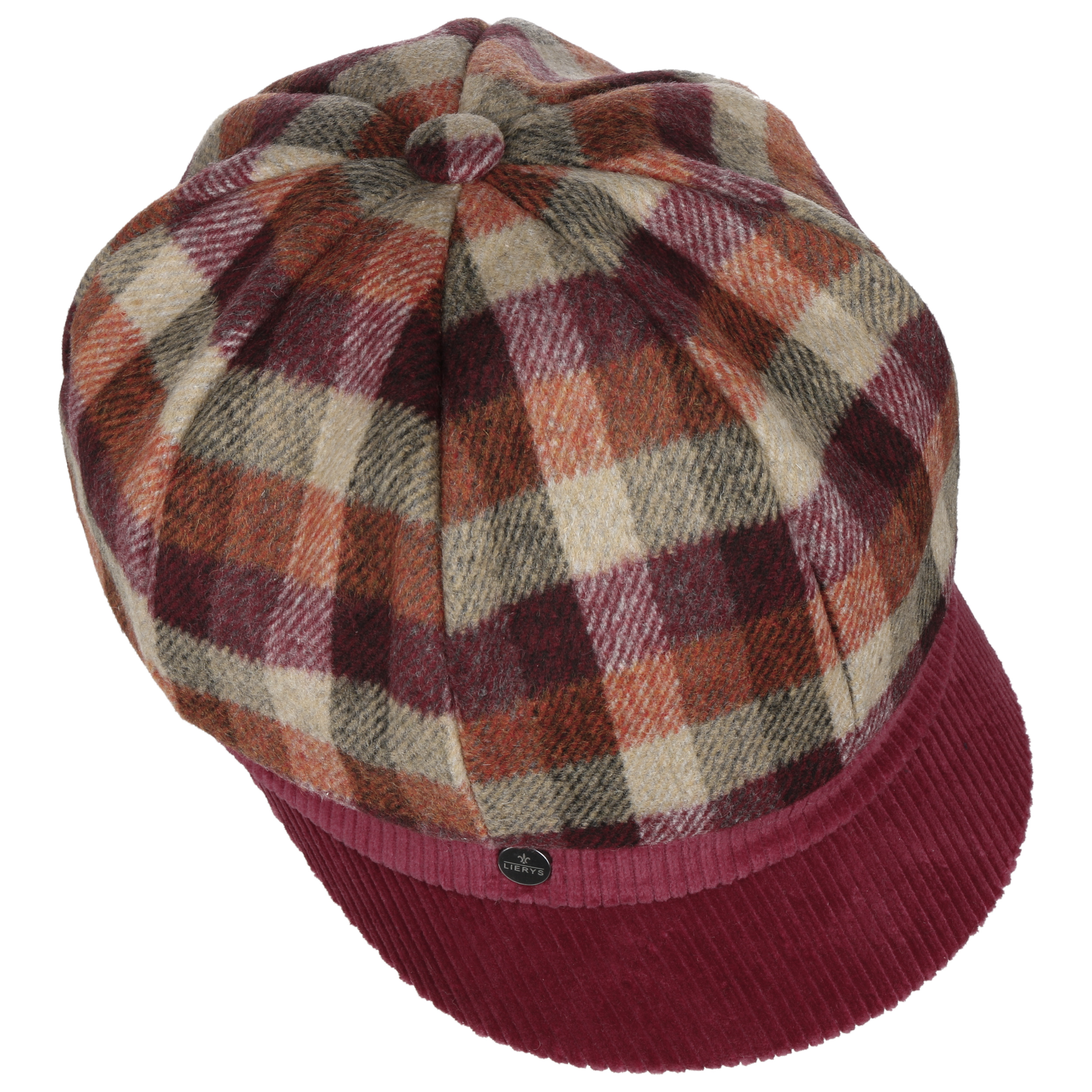 Squares Newsboy Cap by Lierys - 33,95