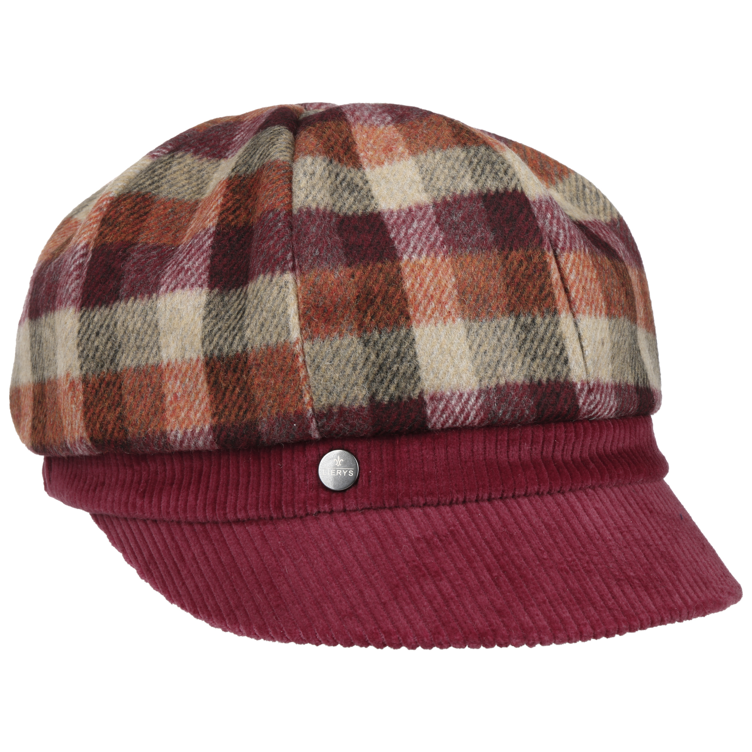 Squares Newsboy Cap by Lierys --> Shop Hats, Beanies & Caps online ...