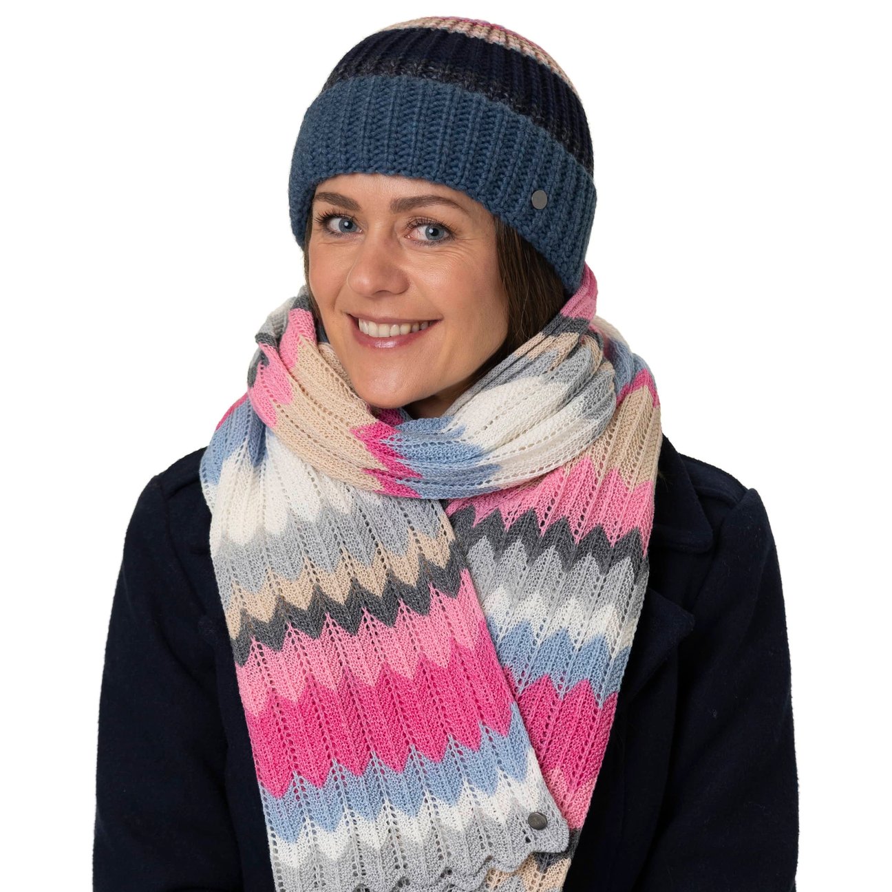 Stenia Multicolour Knit Scarf by Lierys - 72,95