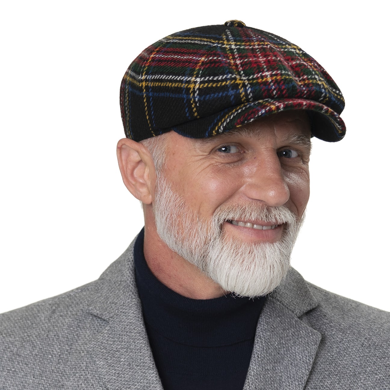 Stewart Wool Newsboy Cap by Lierys - 83,95