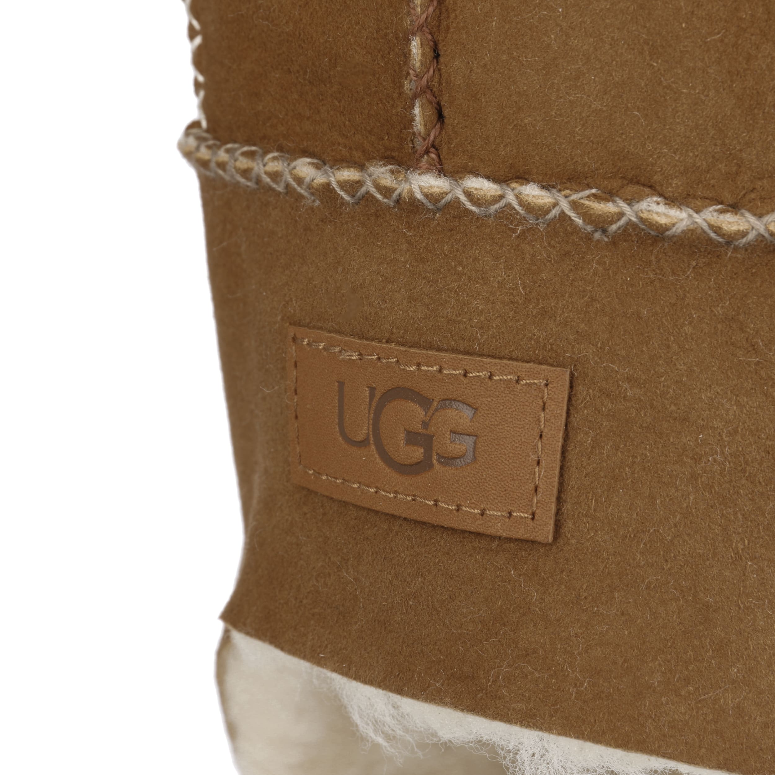 Stitched Sheepskin Aviator Hat by UGG - 207,95