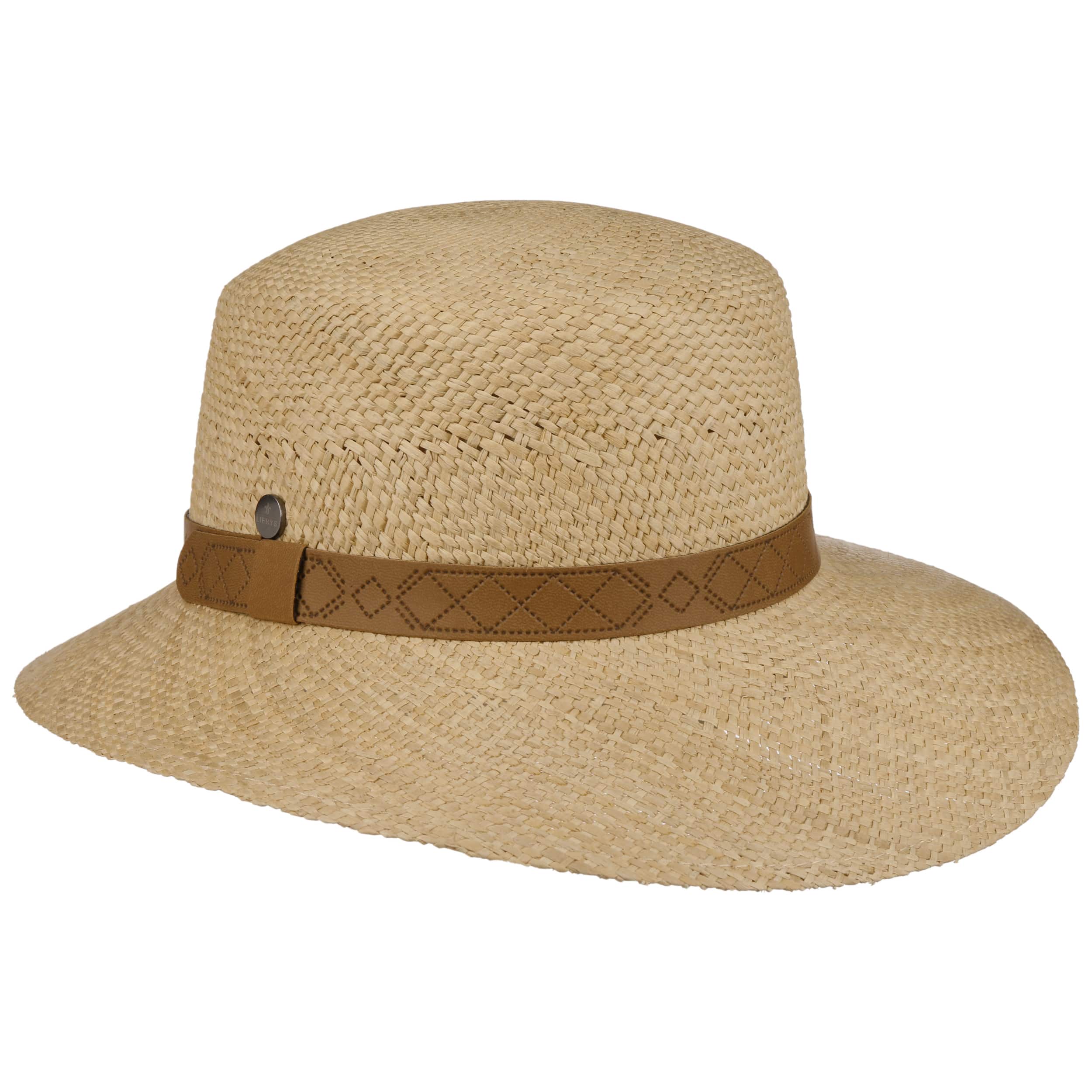 Straw Bonnet with Leather Band by Lierys --> Shop Hats, Beanies & Caps ...