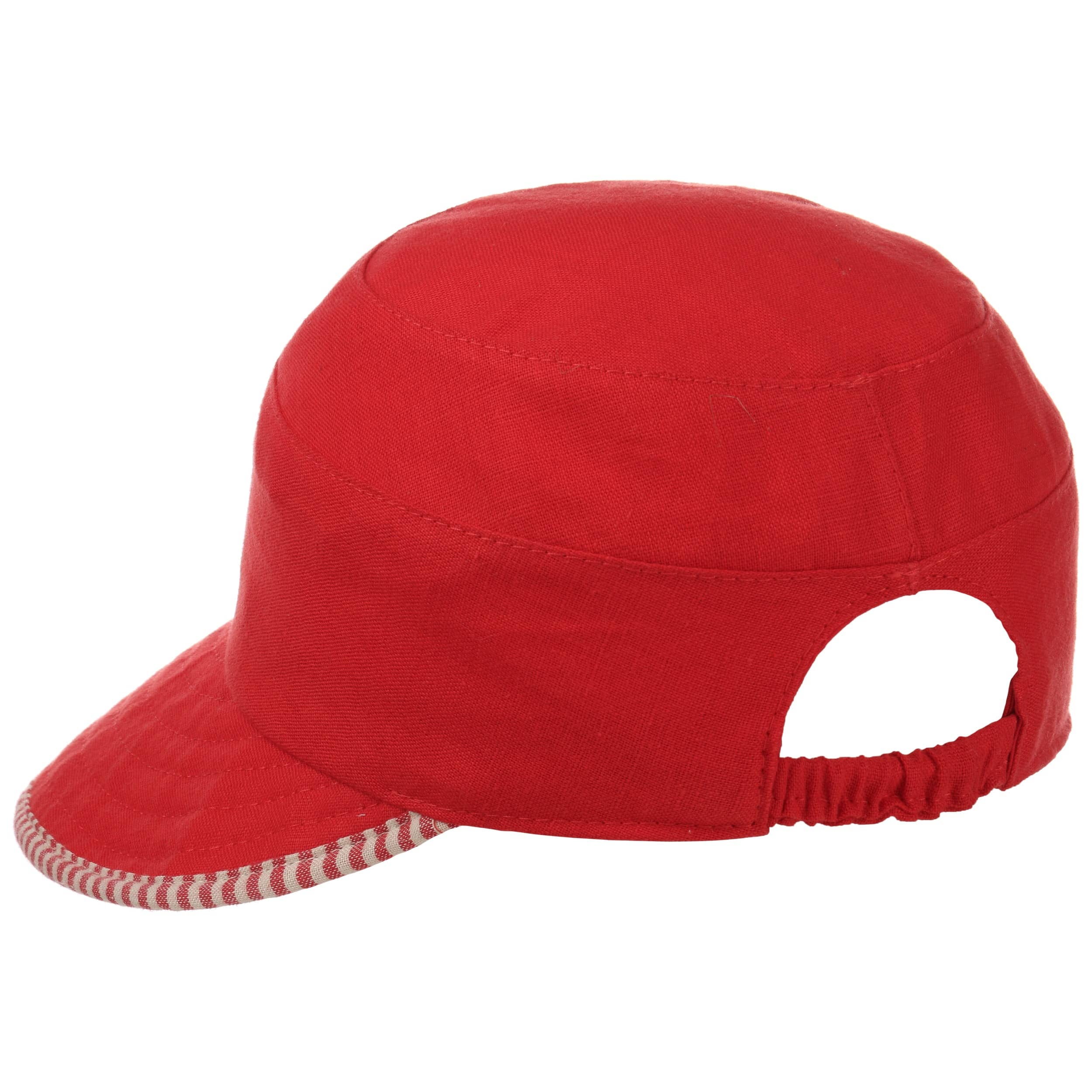 Striped Piping Cloth Cap by Lipodo - 33,95