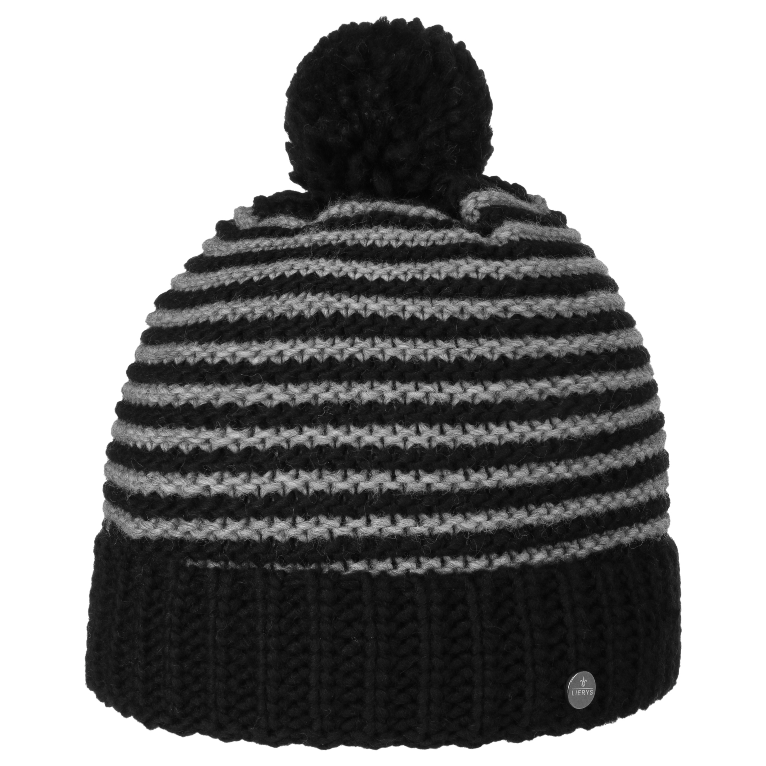 Stripes Bobble Hat by Lierys --> Shop Hats, Beanies & Caps online ...
