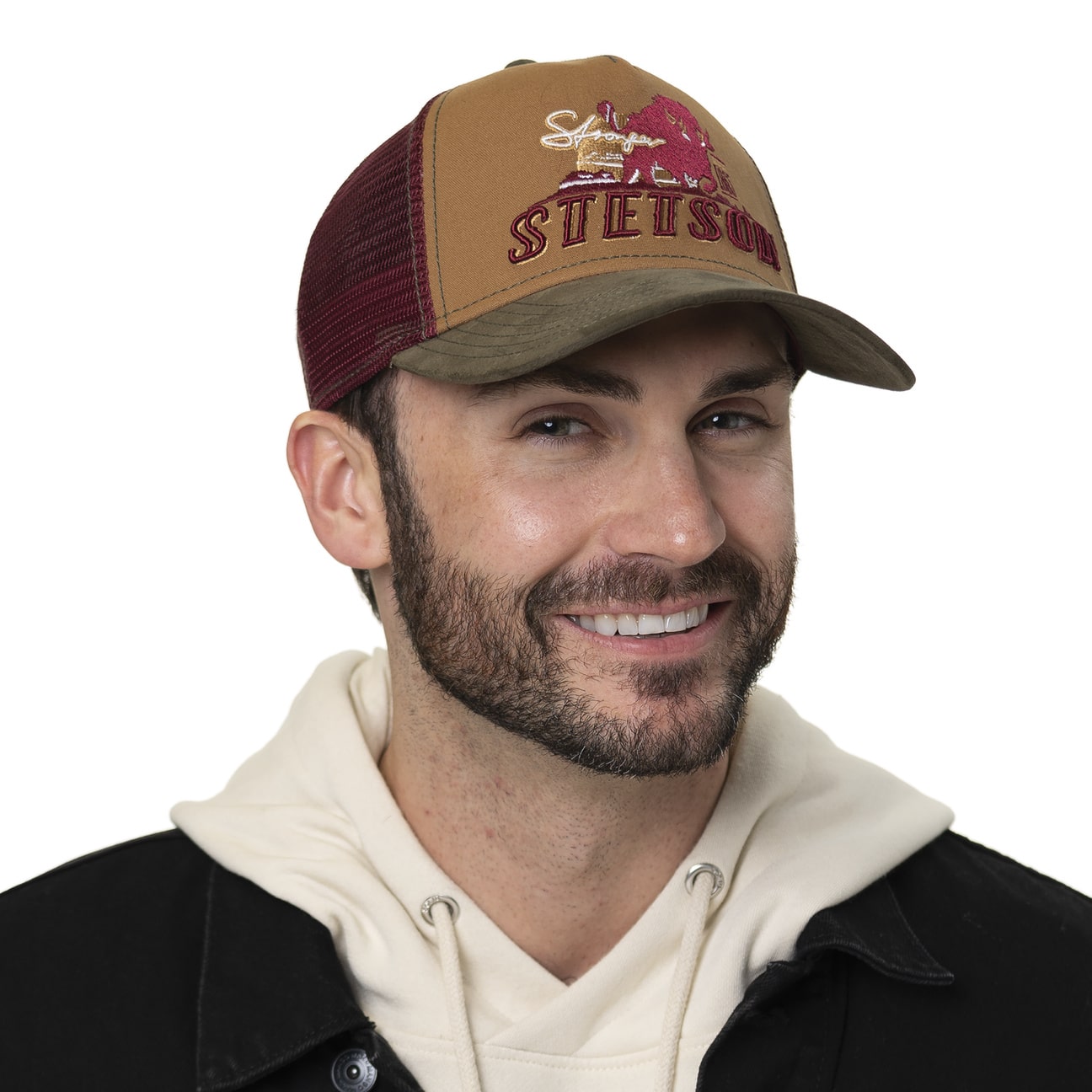 Stronger Bison Trucker Cap by Stetson --> Shop Hats, Beanies & Caps ...