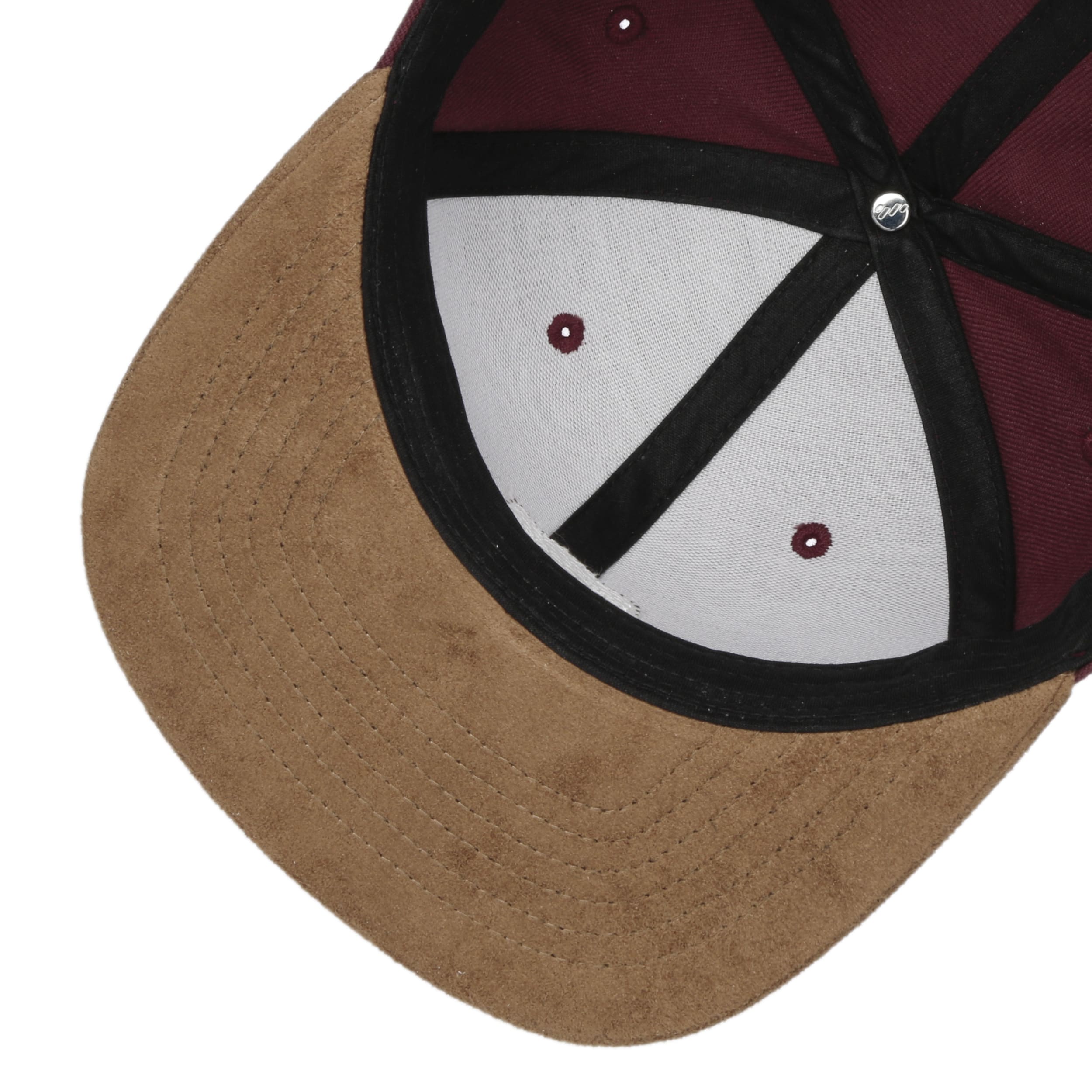 Suede 6 Panel Classic Snapback Cap by Reell - 37,95