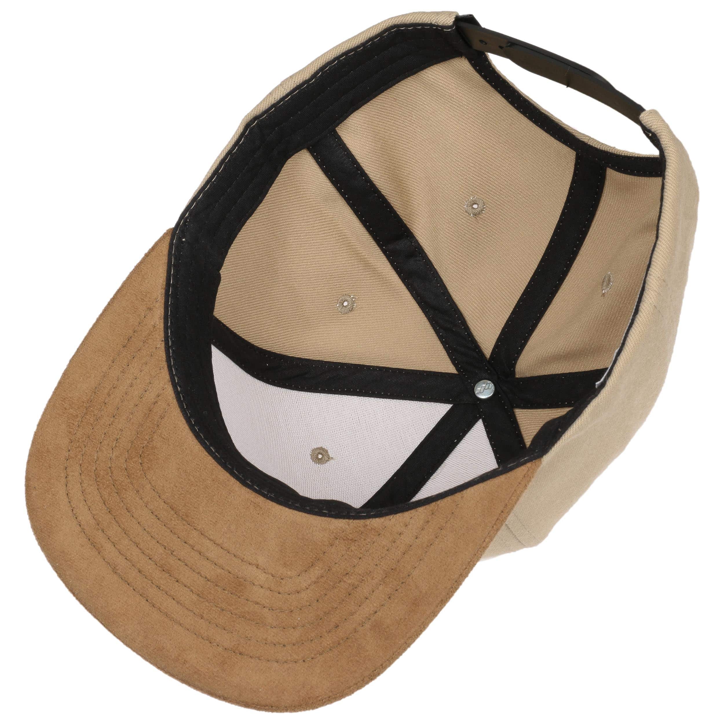 Suede 6 Panel Snapback Cap by Reell - 37,95