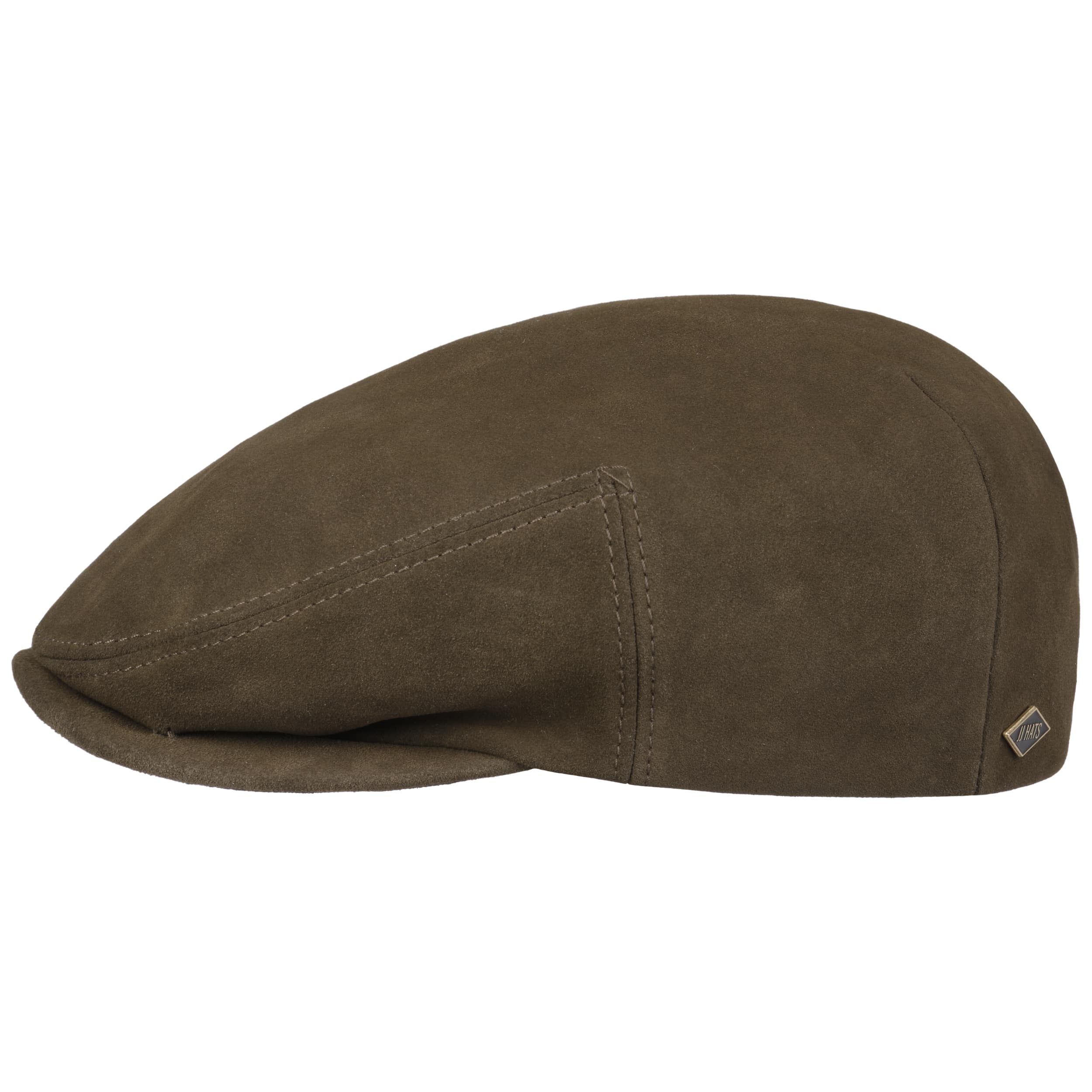 Suede Calfskin Driver Flat Cap by JJ Hats --> Shop Hats, Beanies & Caps ...