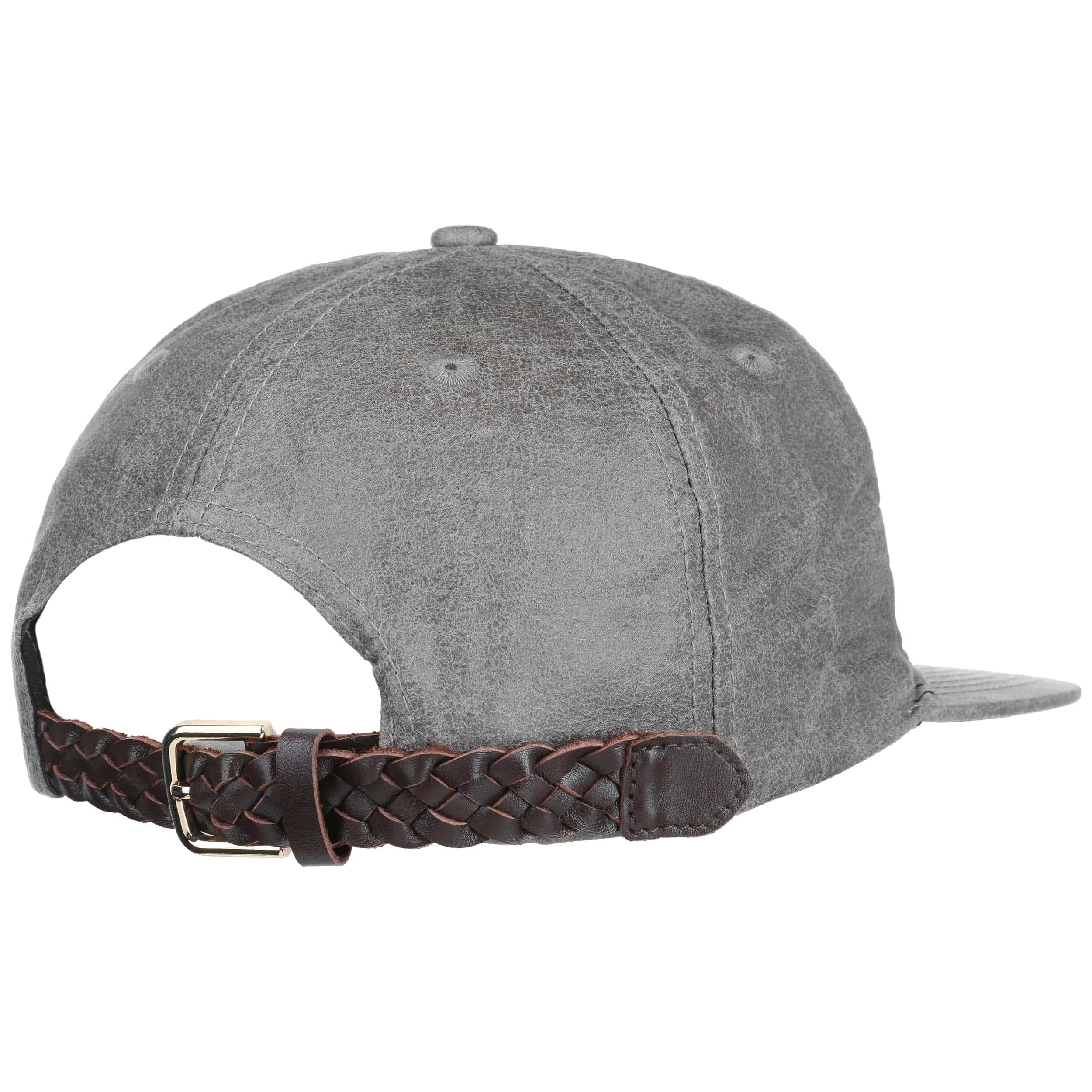 Suede Pitch Strapback Cap by Official Headwear - 24,95