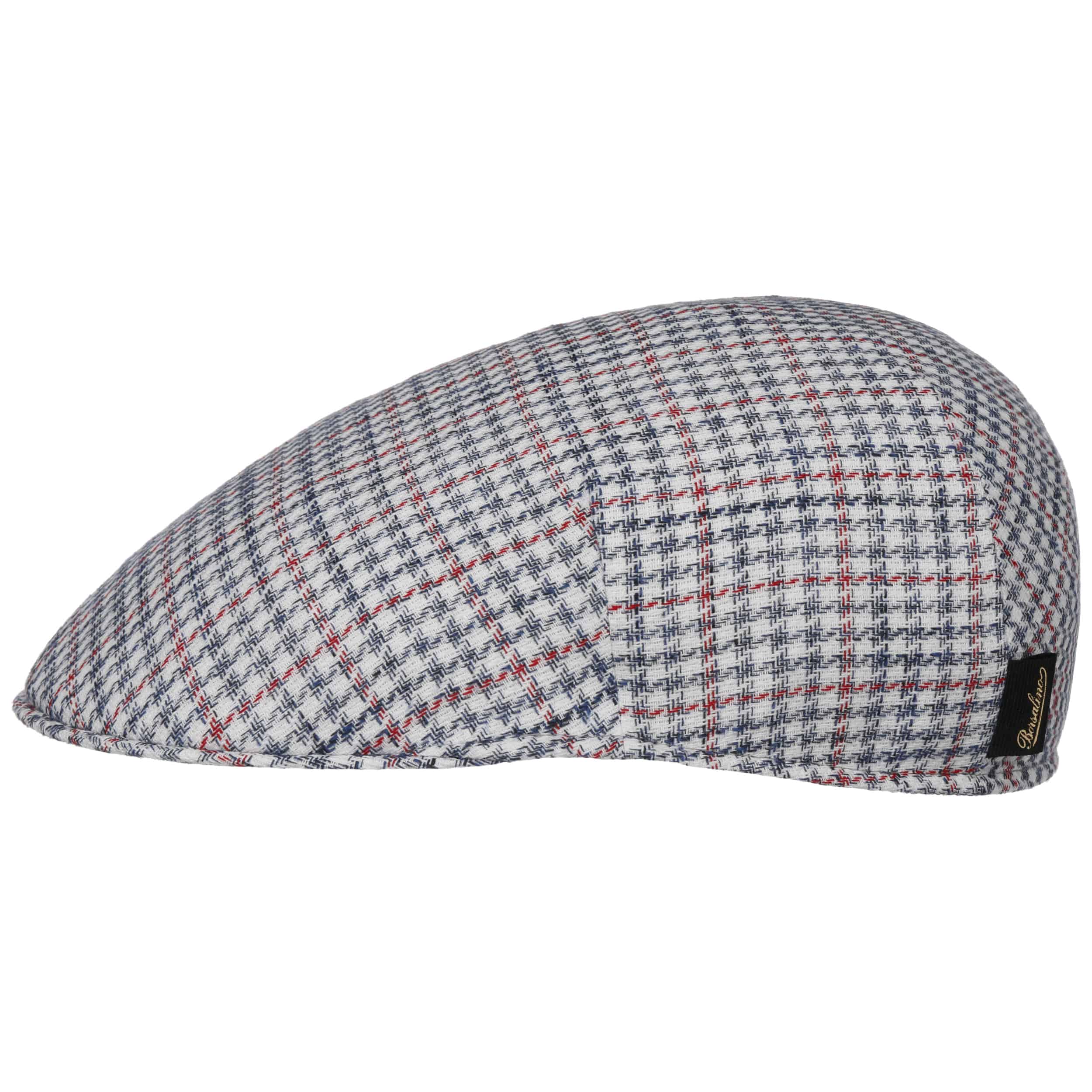 Summer Houndstooth Flat Cap by Borsalino - 129,95