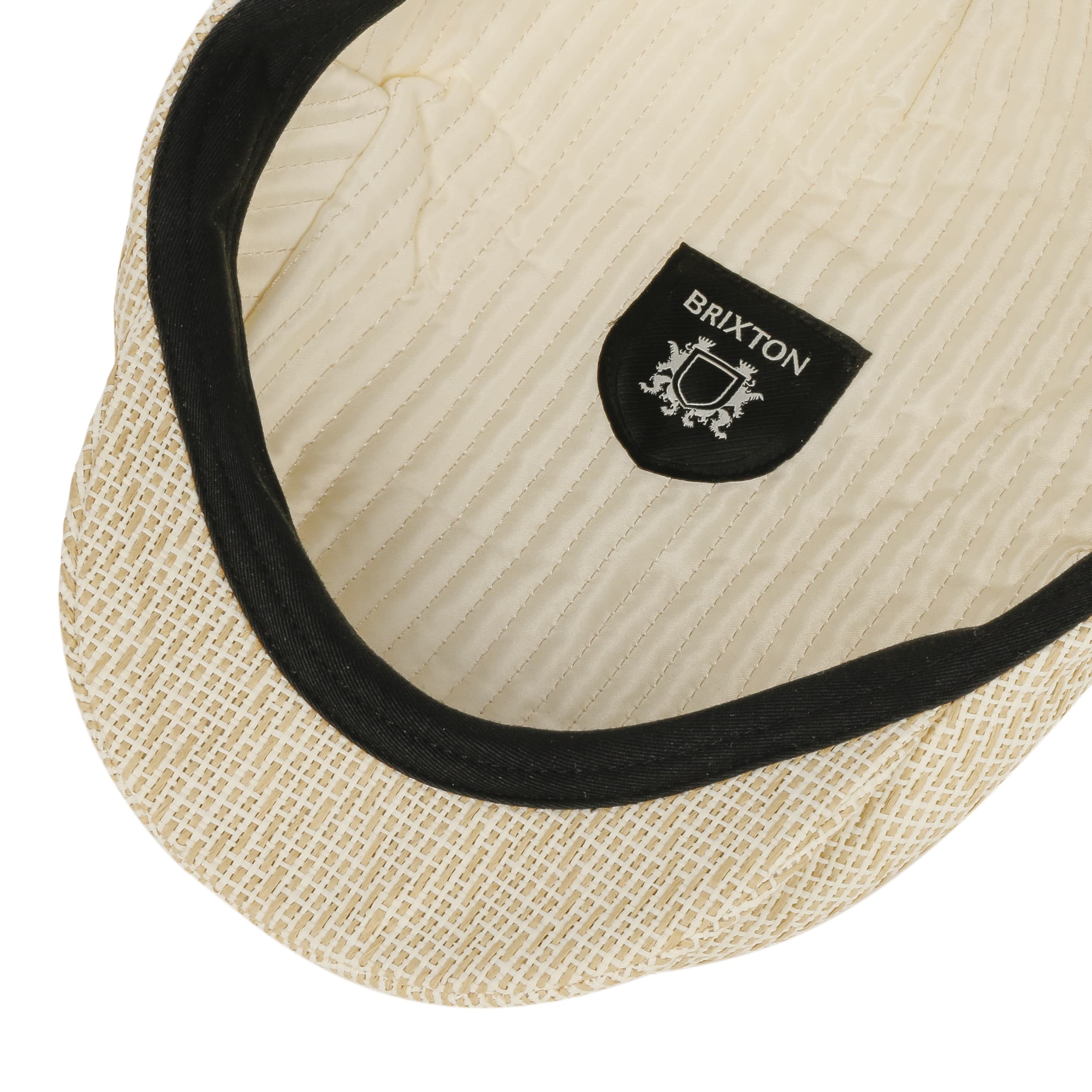 Summer Straw Flat Cap by Brixton - 44,95