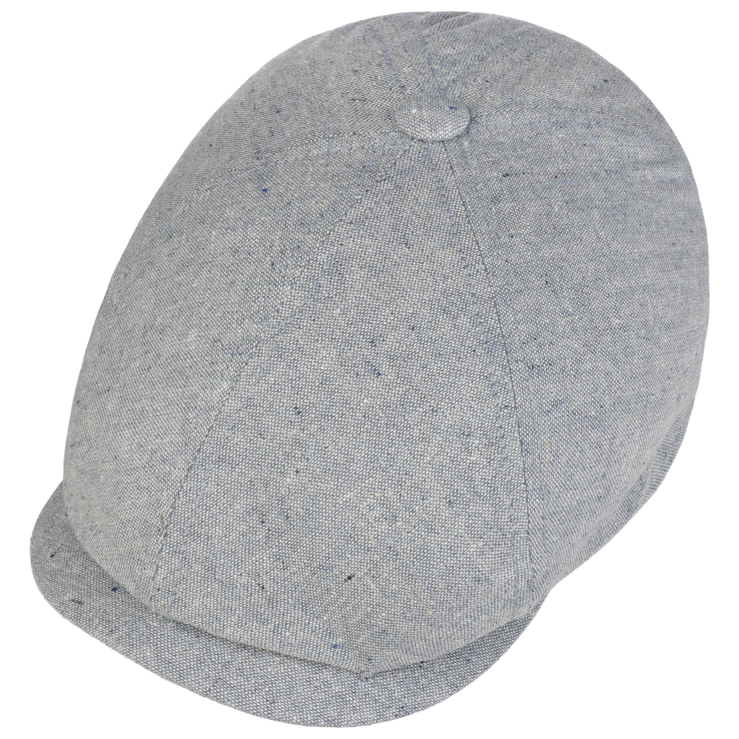 Sustainable Hanover 6 Panel Flat Cap by Stetson - 99,00