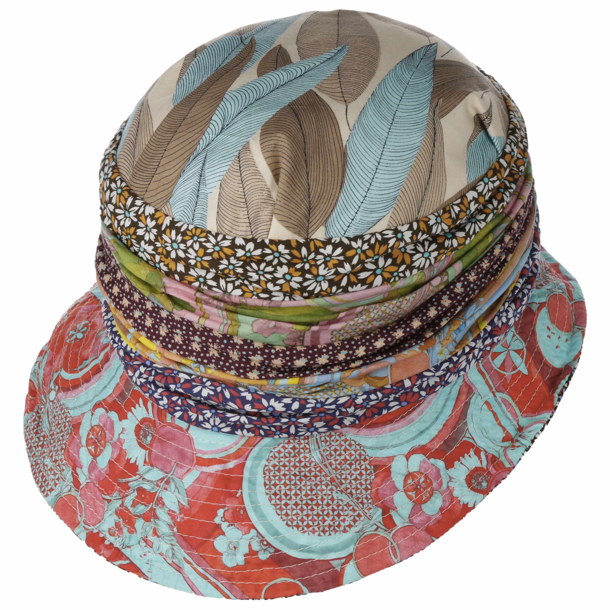 Tandestia Patchwork Cotton Hat by GREVI --> Shop Hats, Beanies & Caps ...