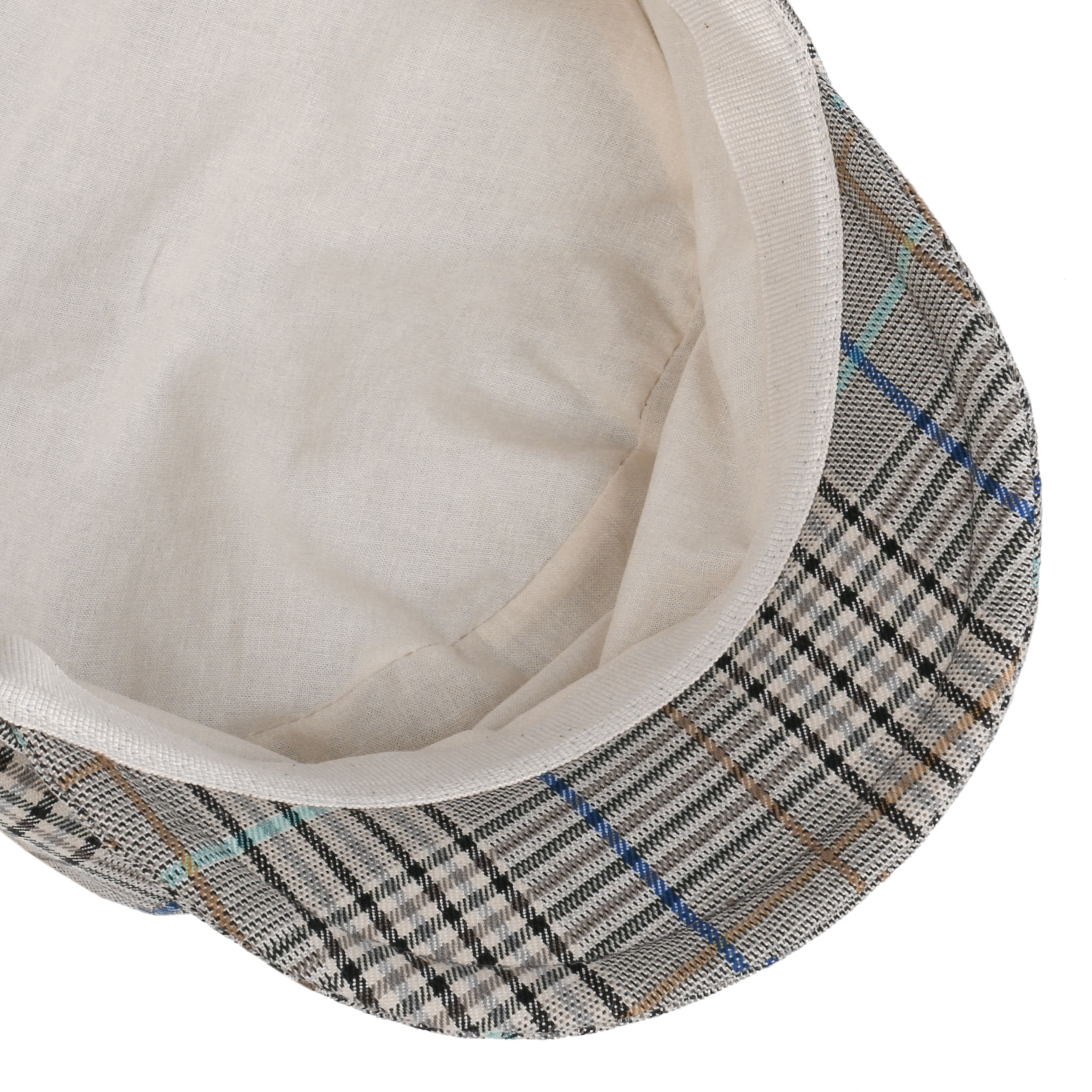 Tarragona Check Newsboy Cap by Lierys --> Shop Hats, Beanies & Caps online Hatshopping