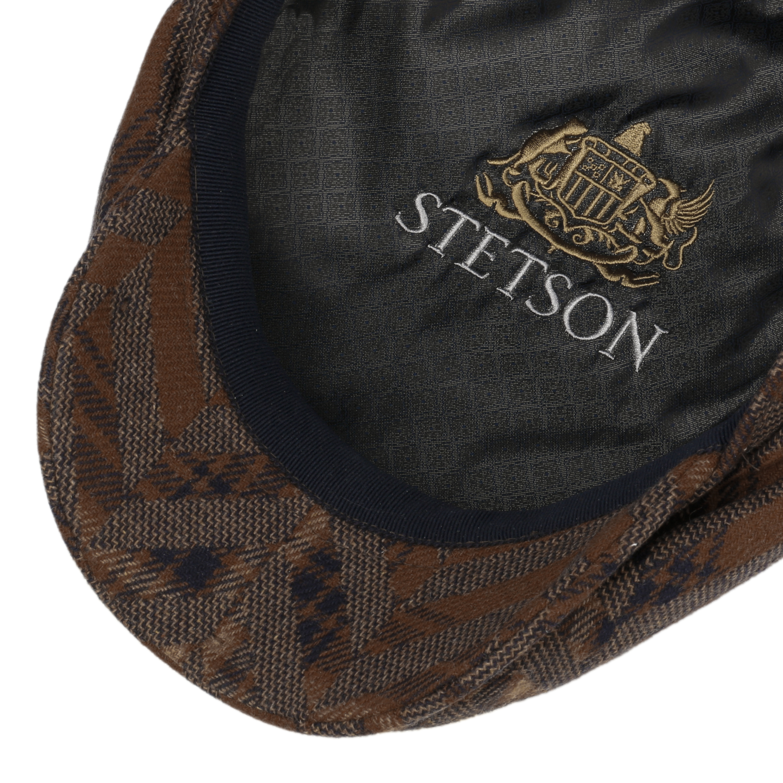 Terrence Driver Flat Cap by Stetson - 93,45