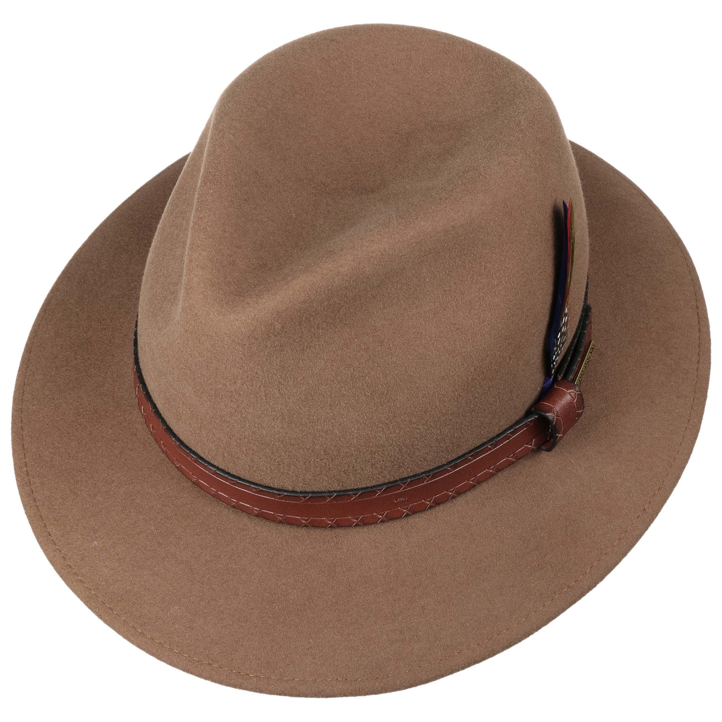Terrick Traveller Wool Felt Hat by Stetson - 86,95