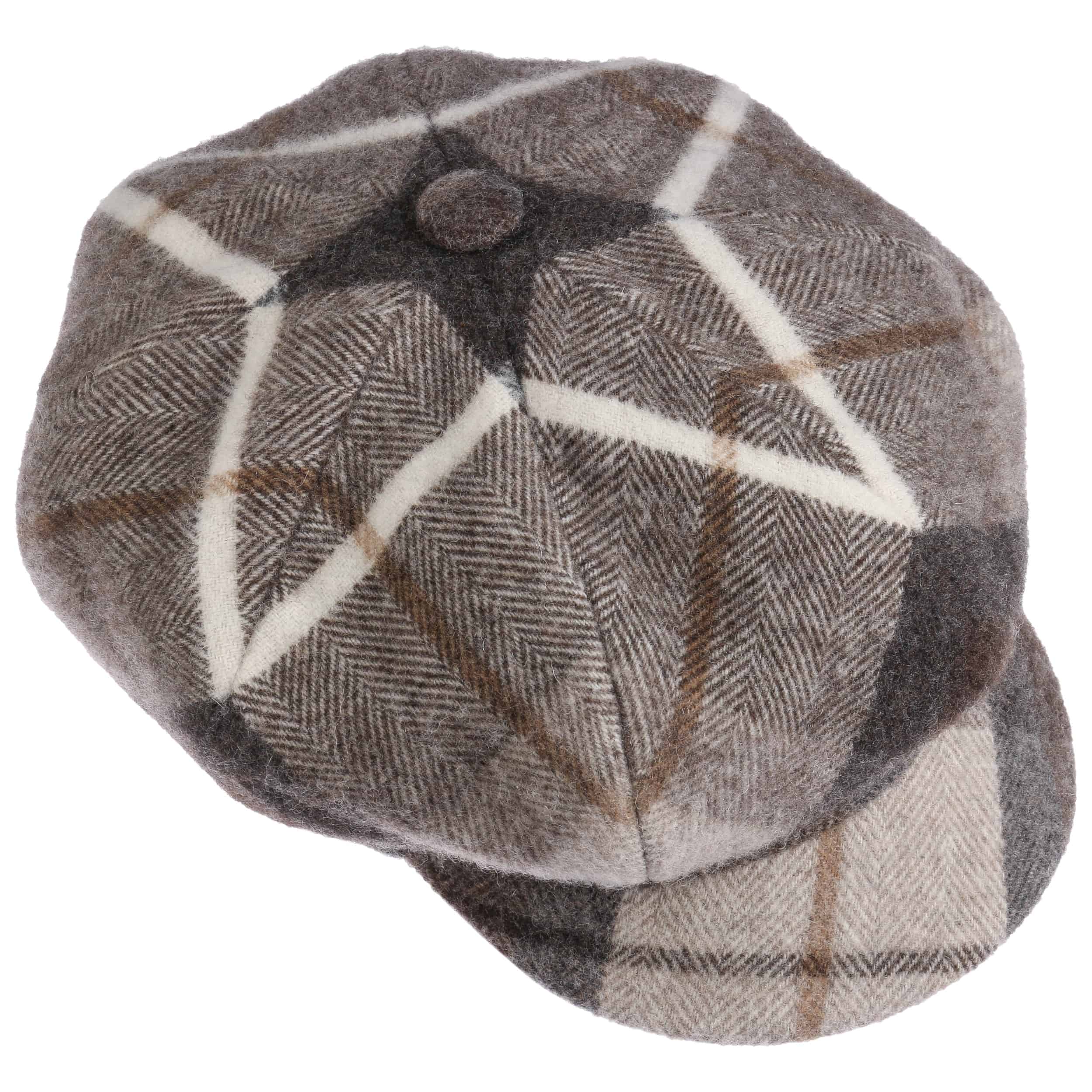 Tevere Checkered Newsboy Cap by McBURN --> Shop Hats, Beanies & Caps ...