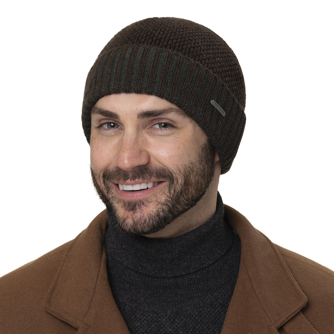 Tevida Merino Beanie With Cuff by Stetson - 79,00