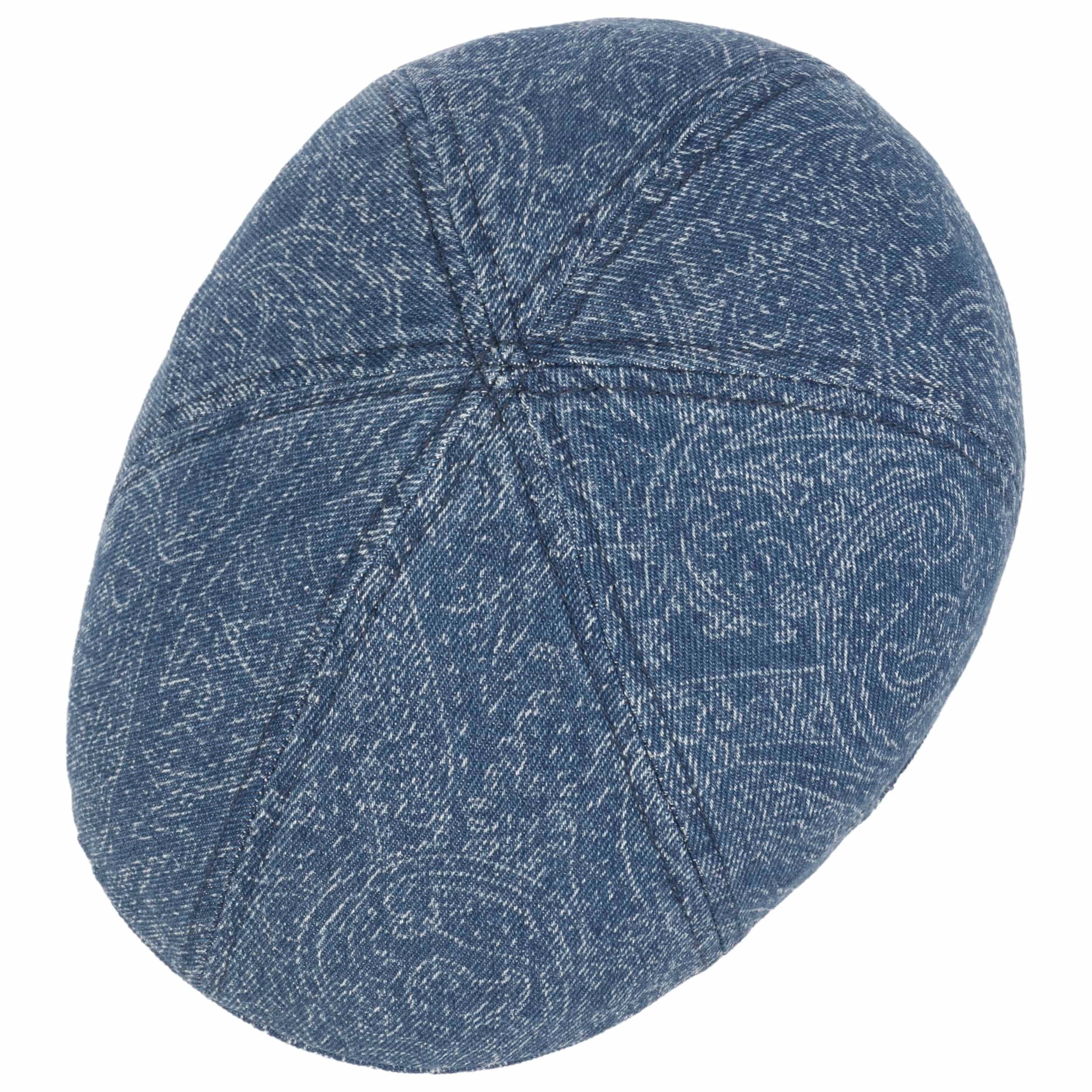 Texas Denim Paisley Festival Flat Cap by Stetson --> Shop Hats, Beanies ...