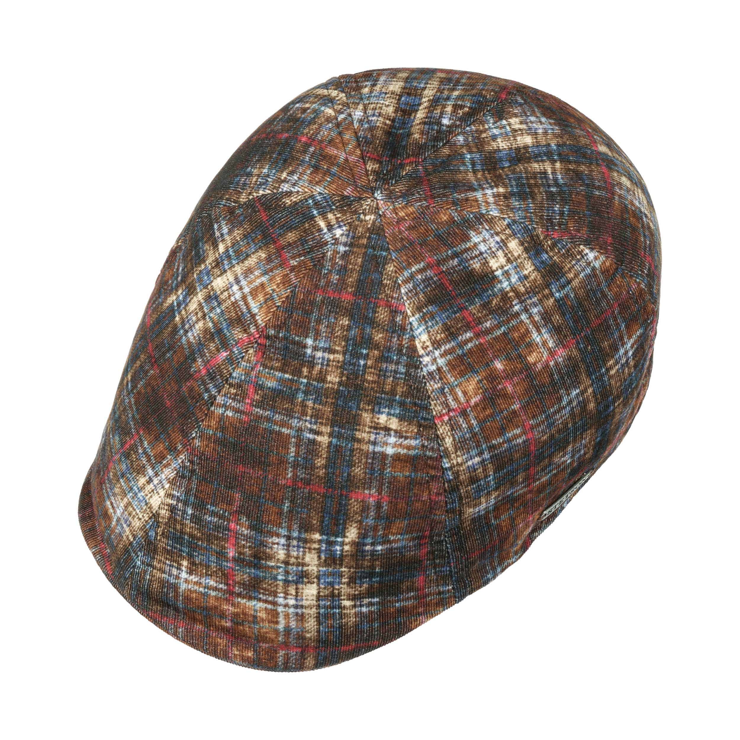 Texas Fine Corduroy Flat Cap by Stetson - 59,00