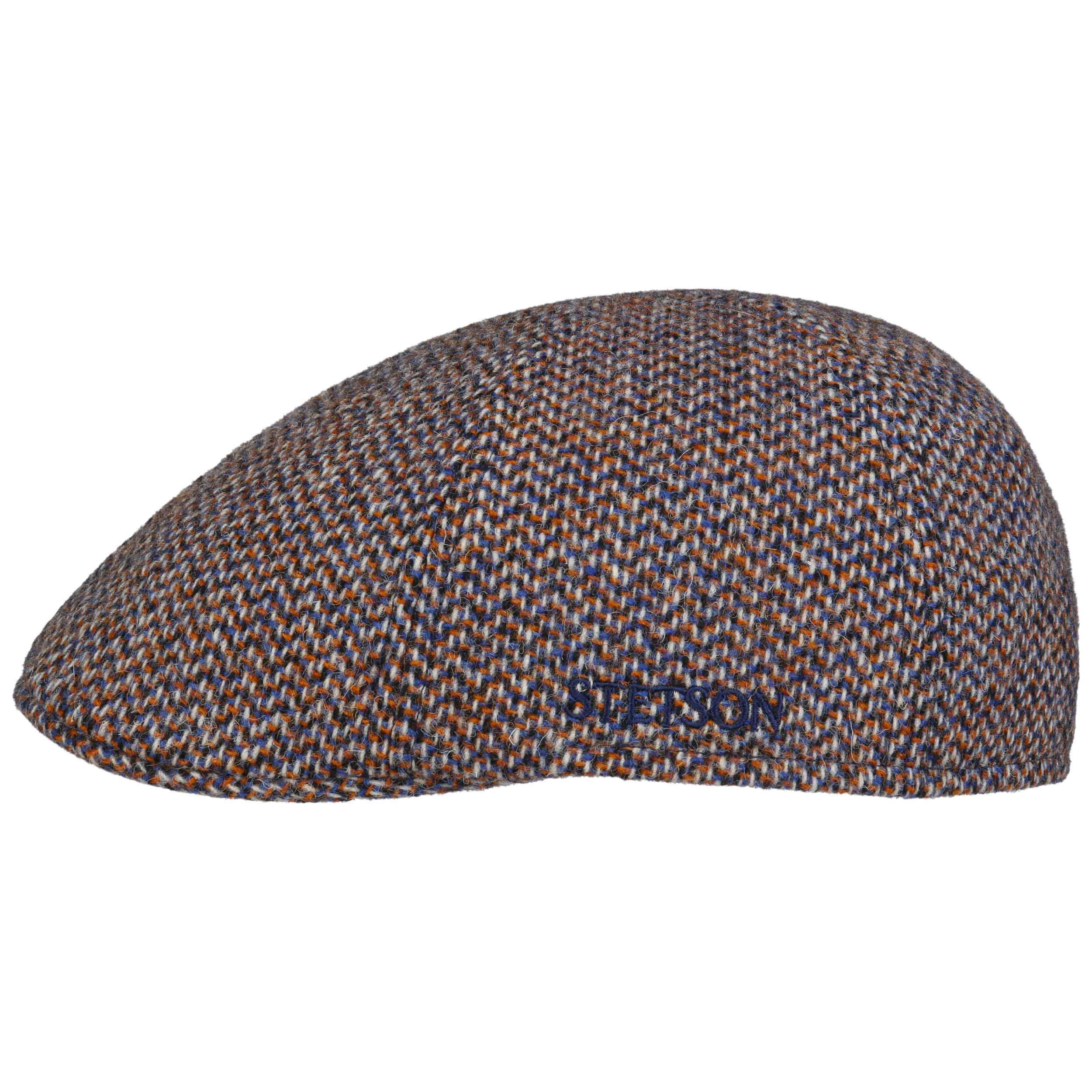 Texas Freestyle Harris Tweed Flat Cap by Stetson - 129,00