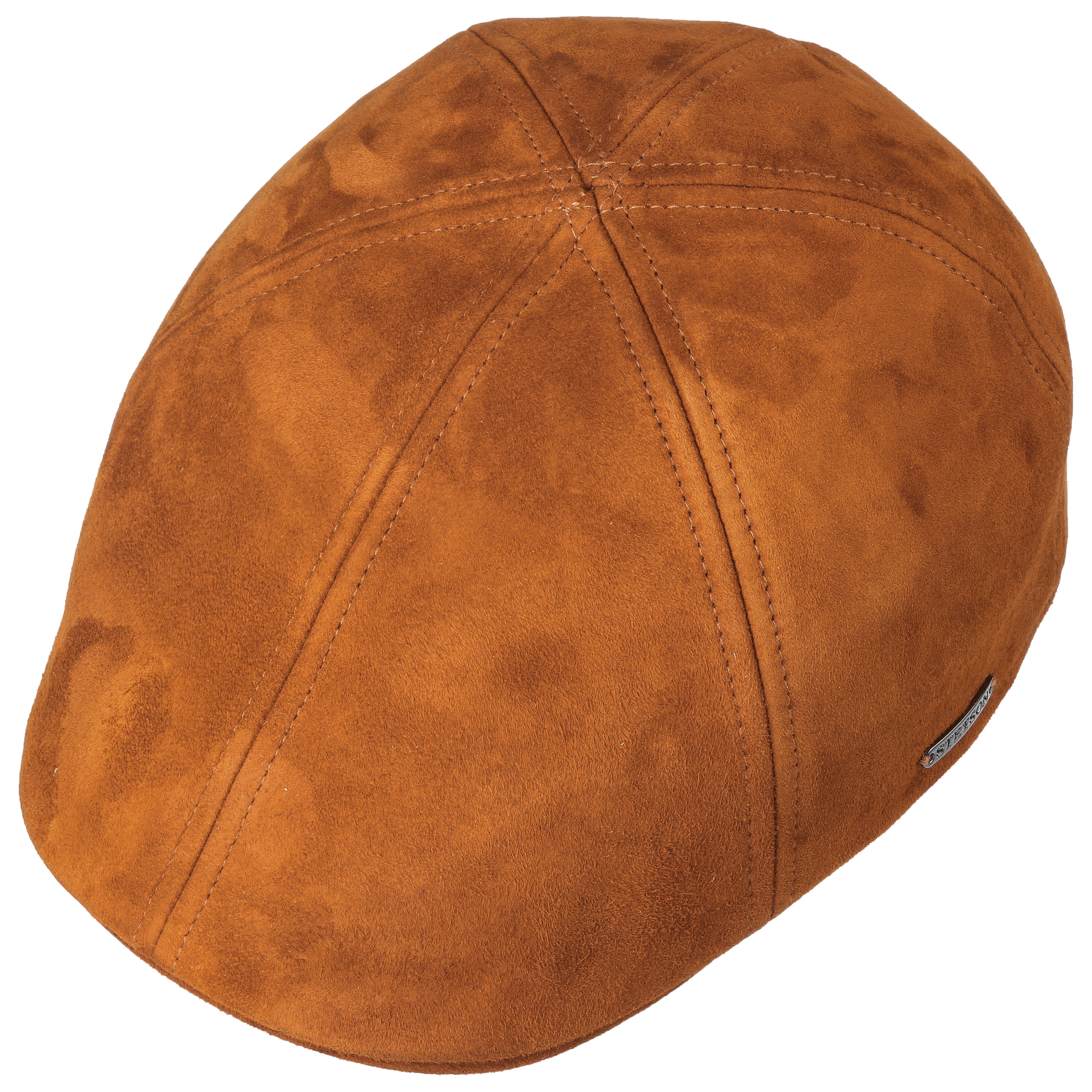 Texas Goat Suede Flat Cap by Stetson - 149,00