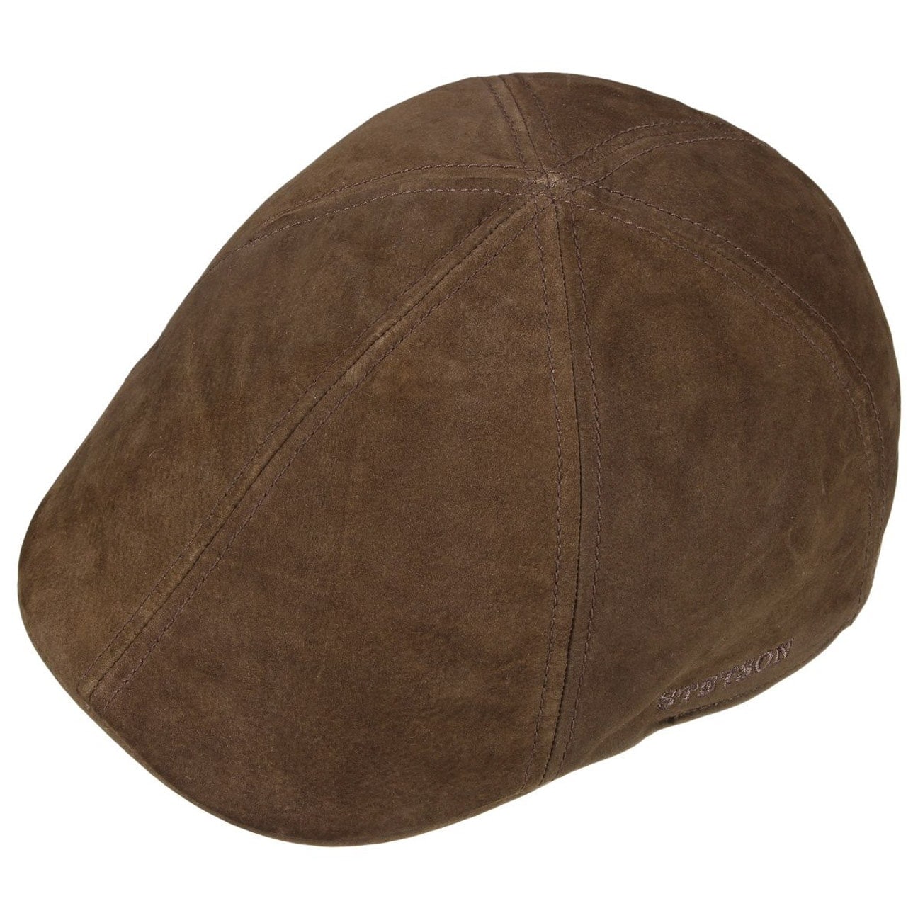 Texas Nubuck Flat Cap by Stetson - 89,00
