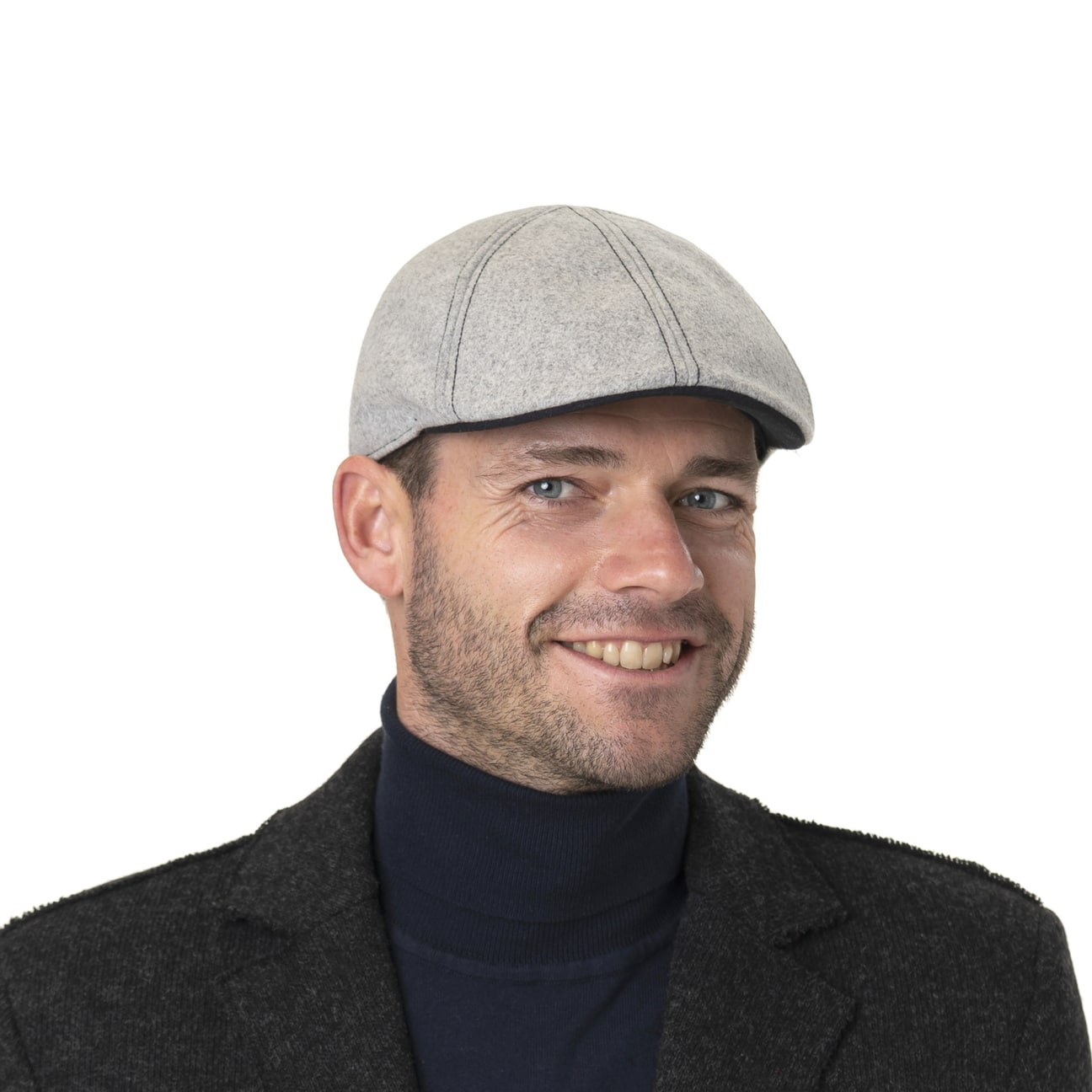 Texas Retro Script Flat Cap by Stetson - 49,00