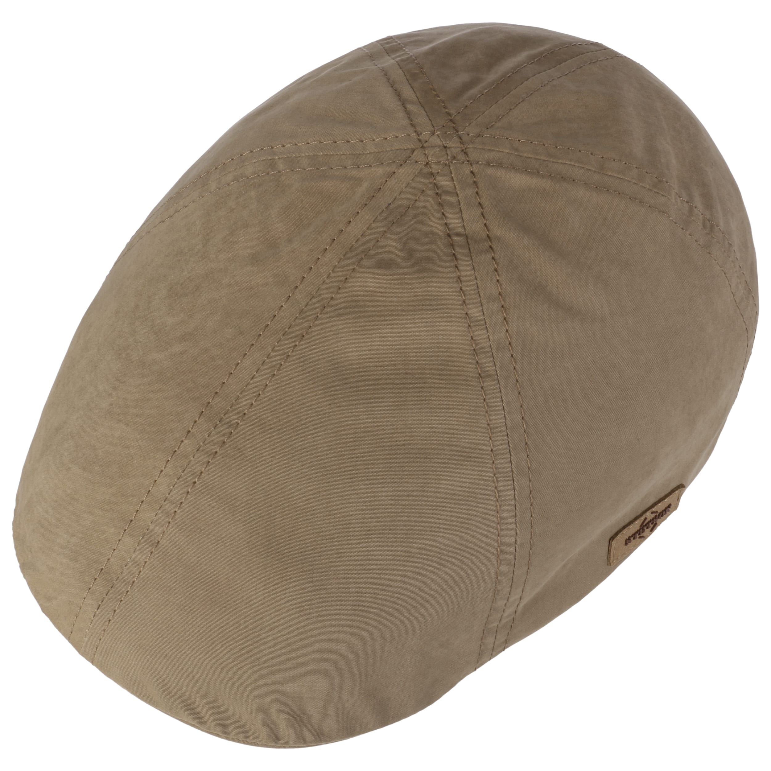 Texas Waxed Cotton WR Flat Cap by Stetson - 72,45