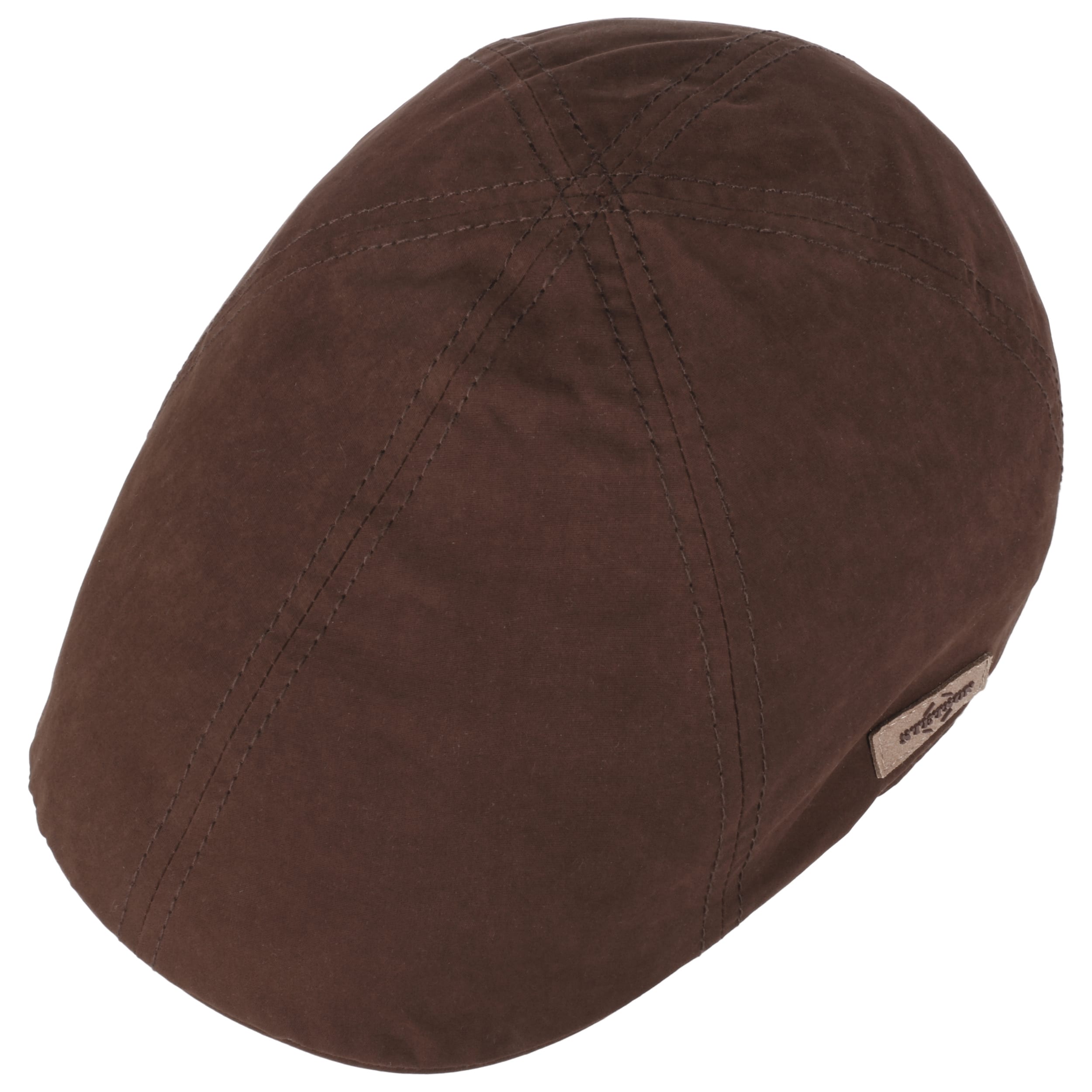 Texas Waxed Cotton WR Flat Cap by Stetson - 72,45