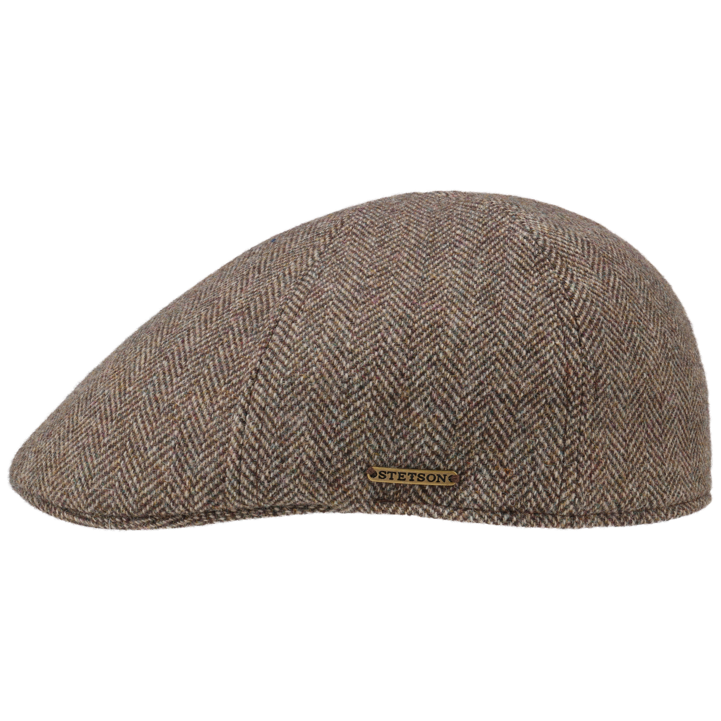 Texas Wool Herringbone Cap by Stetson - 89,00
