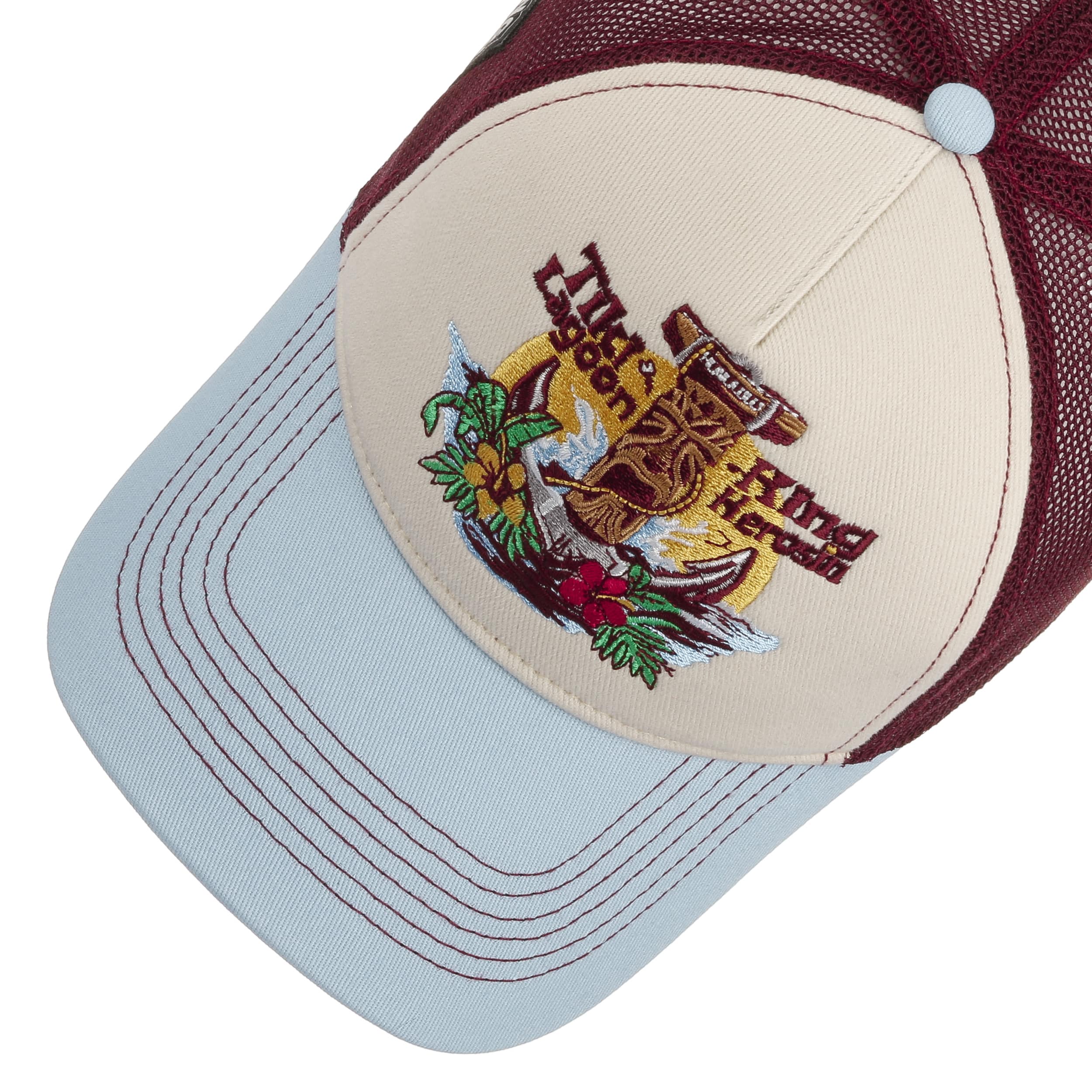 Tiki Lagoon Trucker Cap by King Kerosin - 42,95