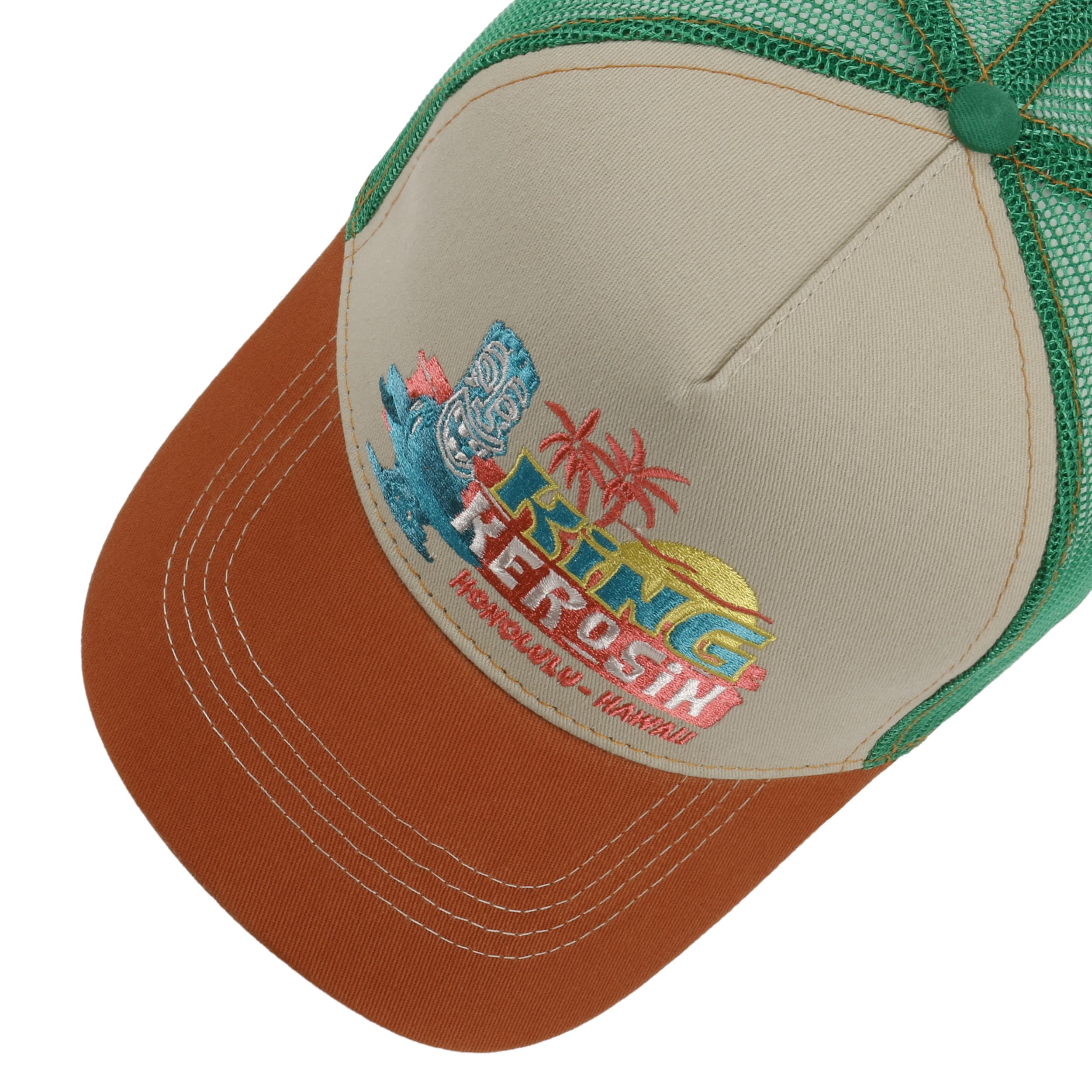 Tiki Surf Trucker Cap by King Kerosin --> Shop Hats, Beanies & Caps ...