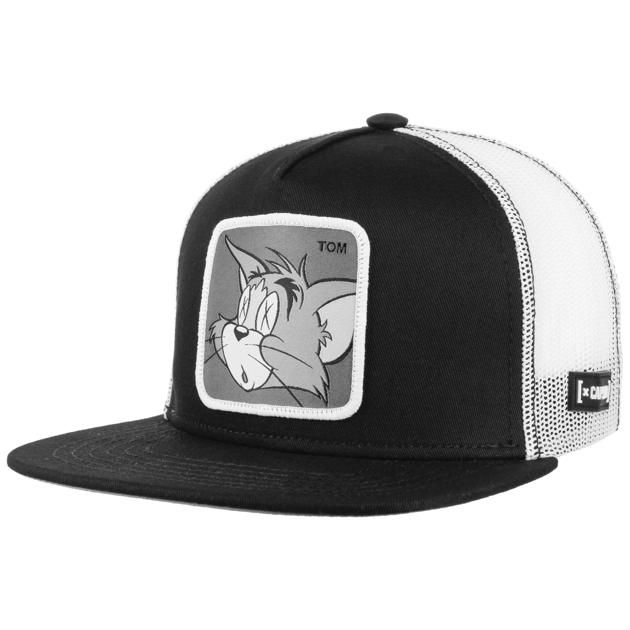Tom Flat Brim Trucker Cap by Capslab - 37,95